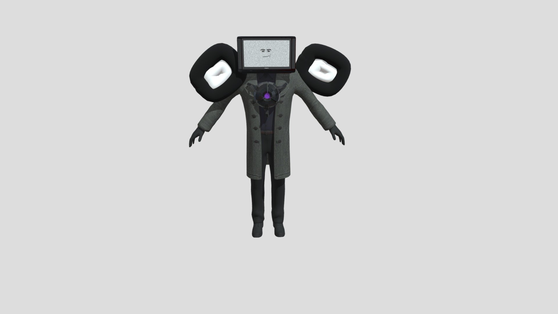 Sus Tvman - Download Free 3D model by gamze_de84 [f23dce3] - Sketchfab