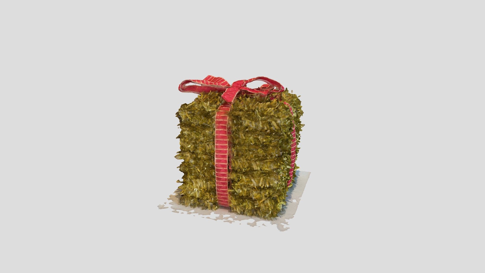 Gold Tinsel Present Box - Download Free 3D model by fizzcodesign ...