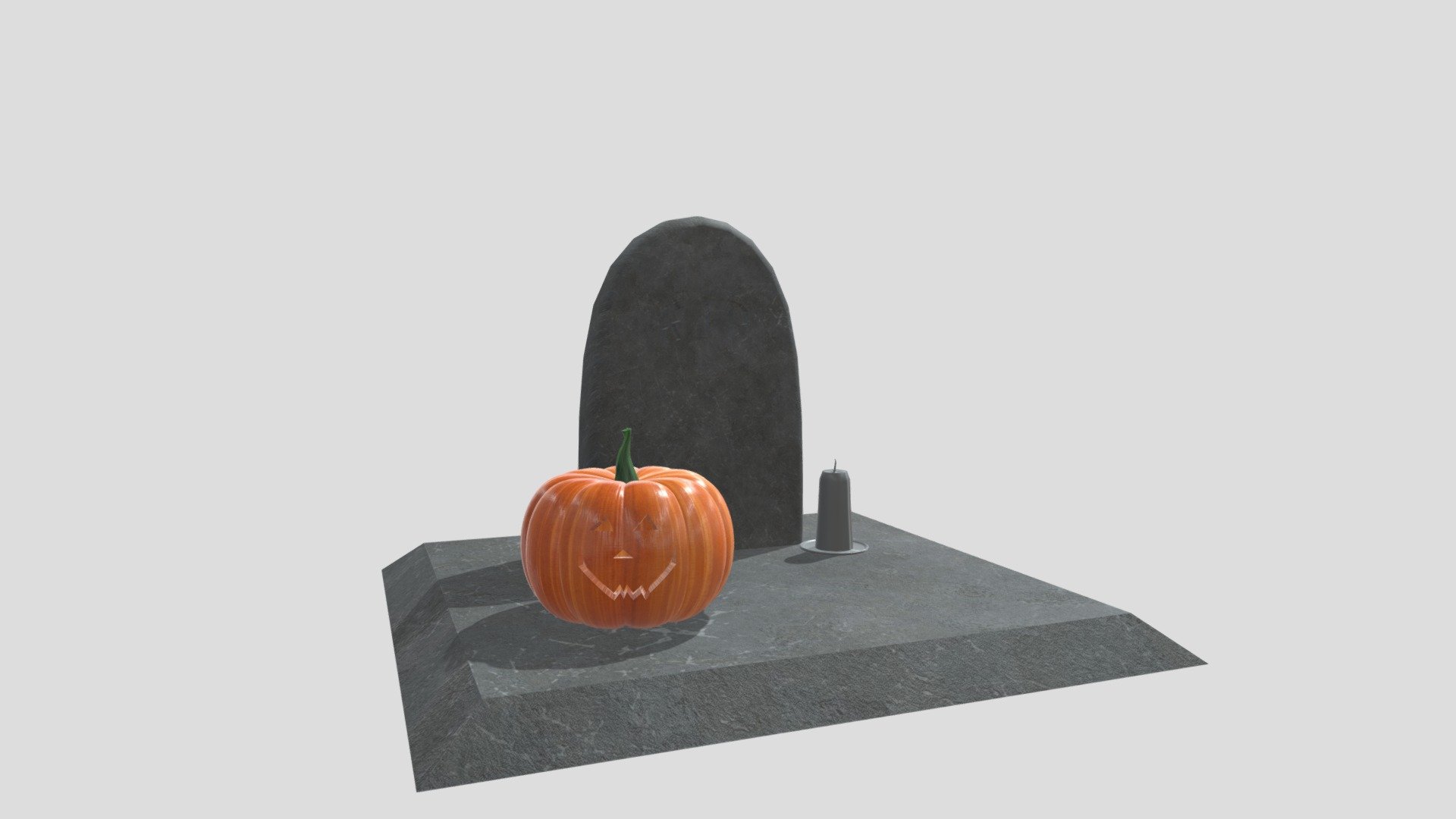 Pumpkin Scene - 3D model by Aadams18266 [f2415b4] - Sketchfab
