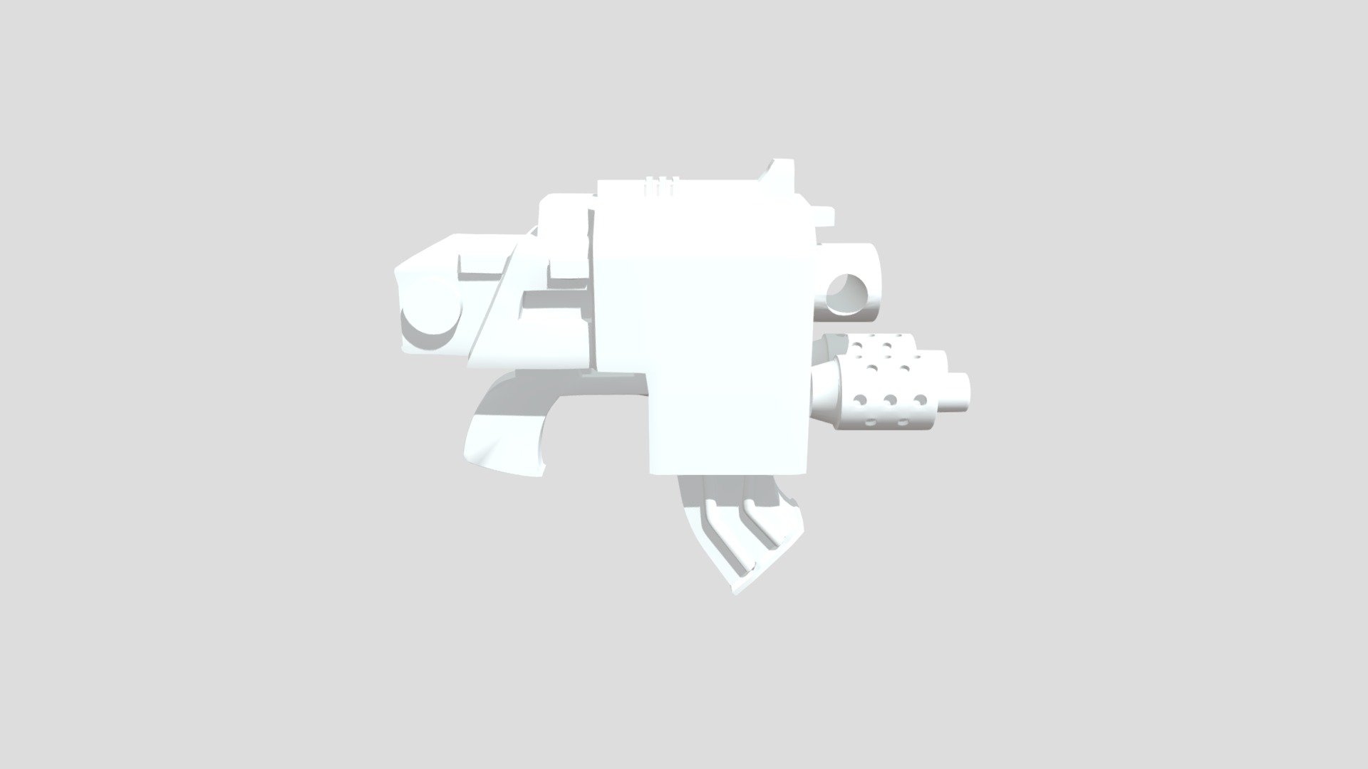 Combi Storm Flamer Bolter - 3D model by ivanmb22 [f2415f4] - Sketchfab