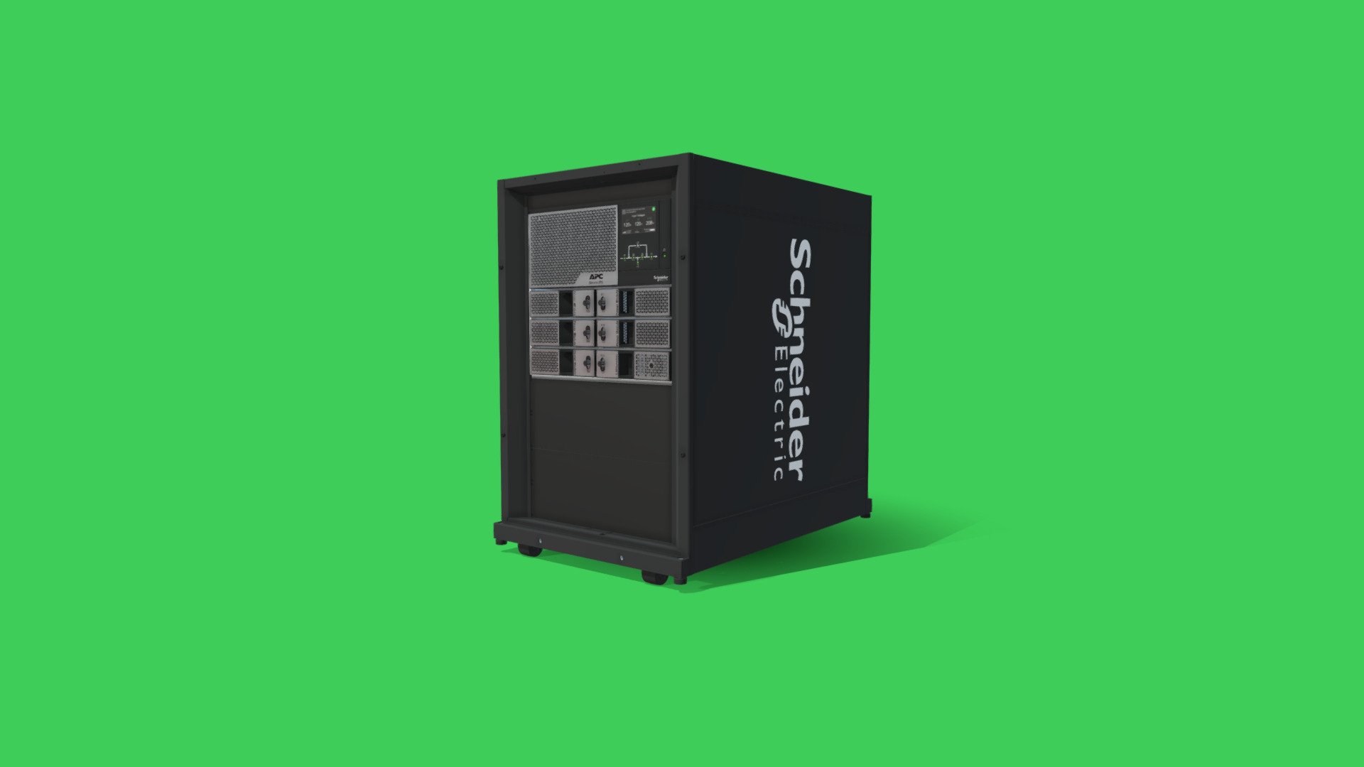 15kW Modular Ultra 18U Tower - 3D model by Schneider Electric [f2432e3 ...
