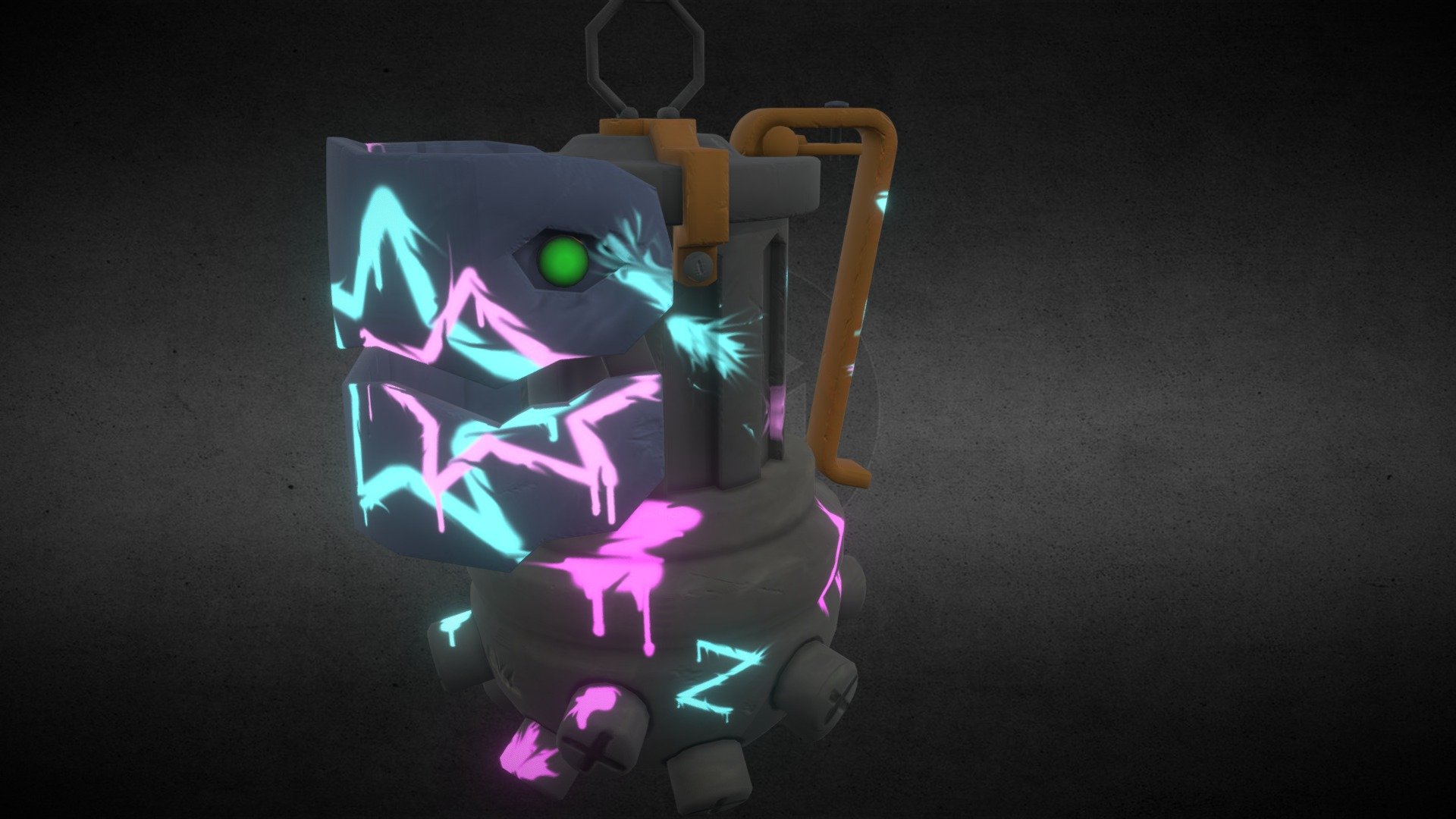 Jinx grenade - Download Free 3D model by egorogl [f2440f7] - Sketchfab