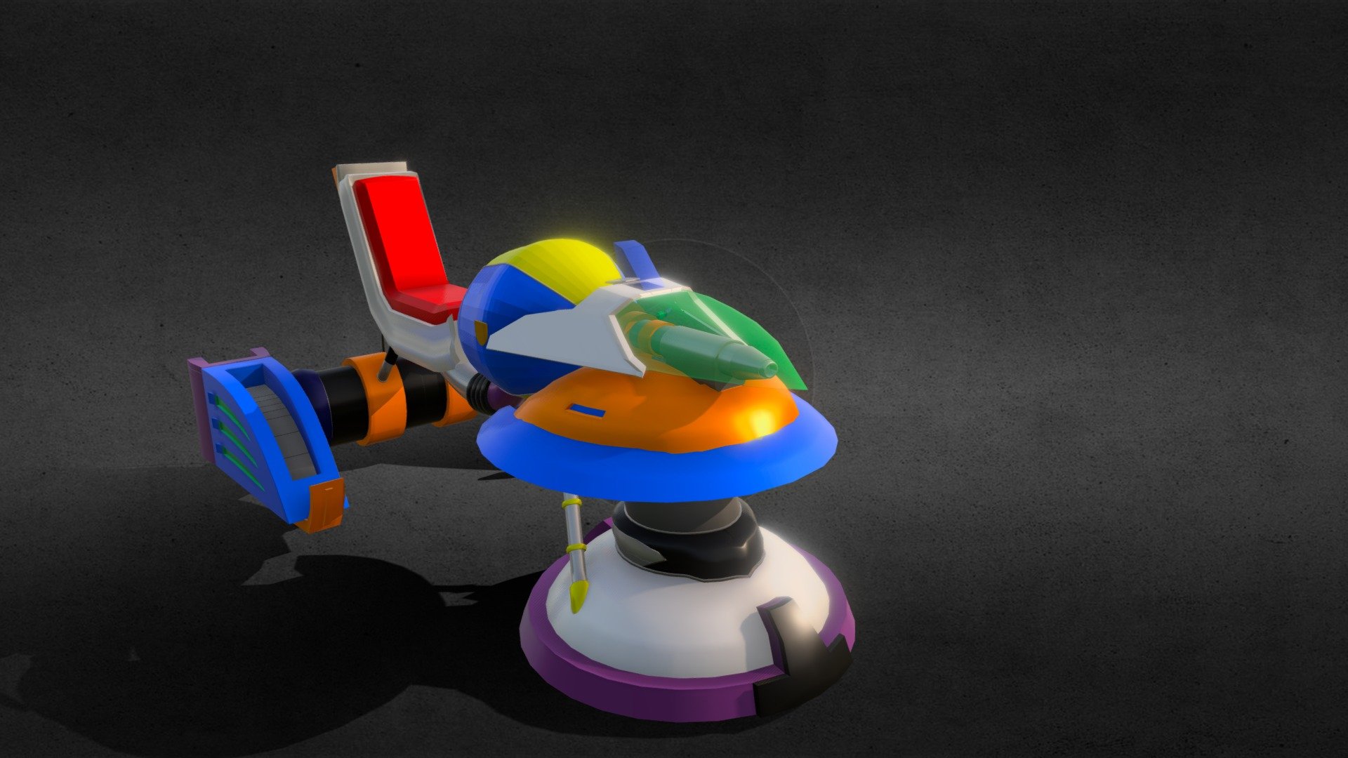 Moto-Mid-Poly - 3D model by leonardorodriguez7 [f244465] - Sketchfab