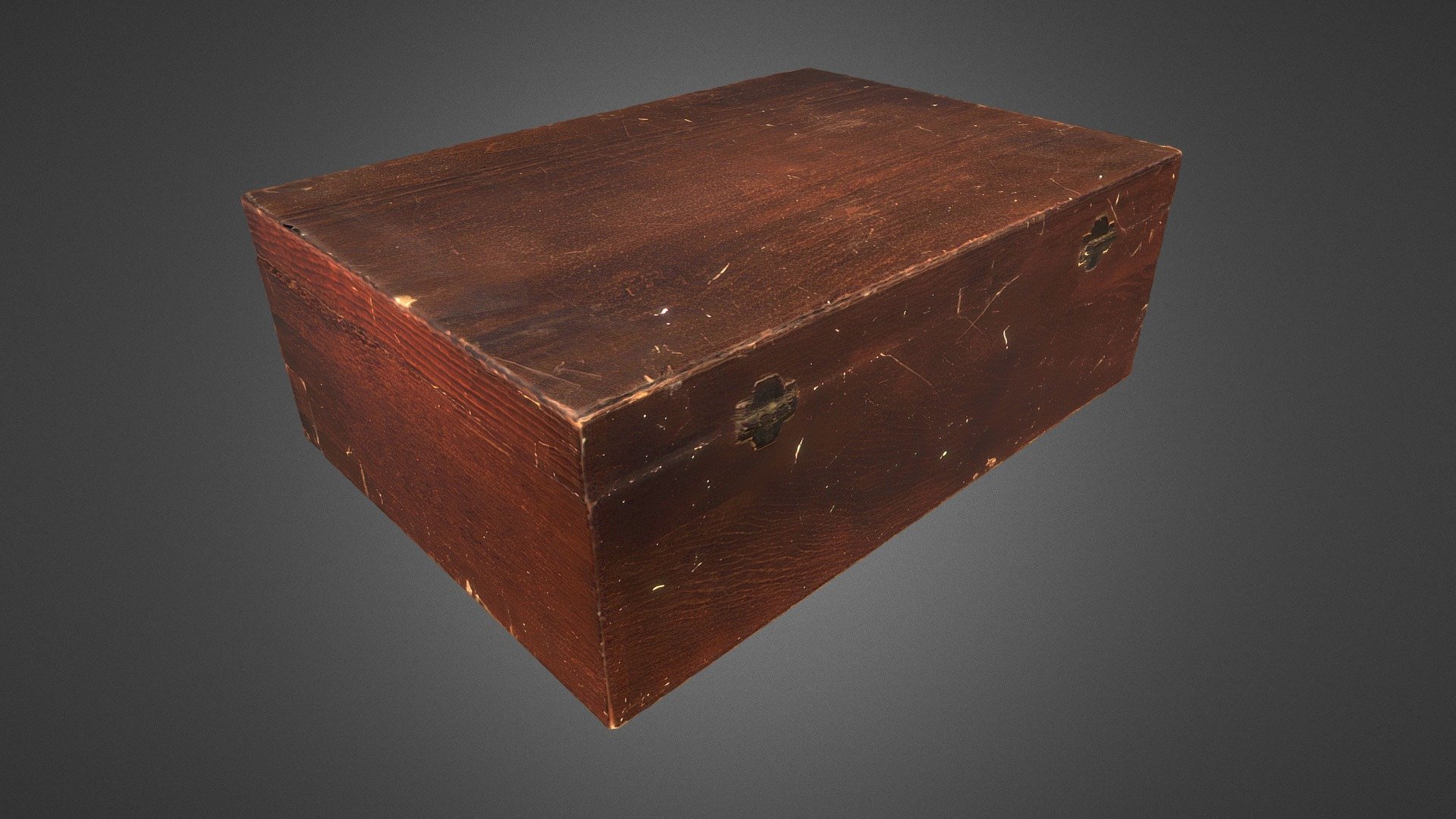 Dark Brown Wooden Box - Buy Royalty Free 3D model by Reo Creative ...