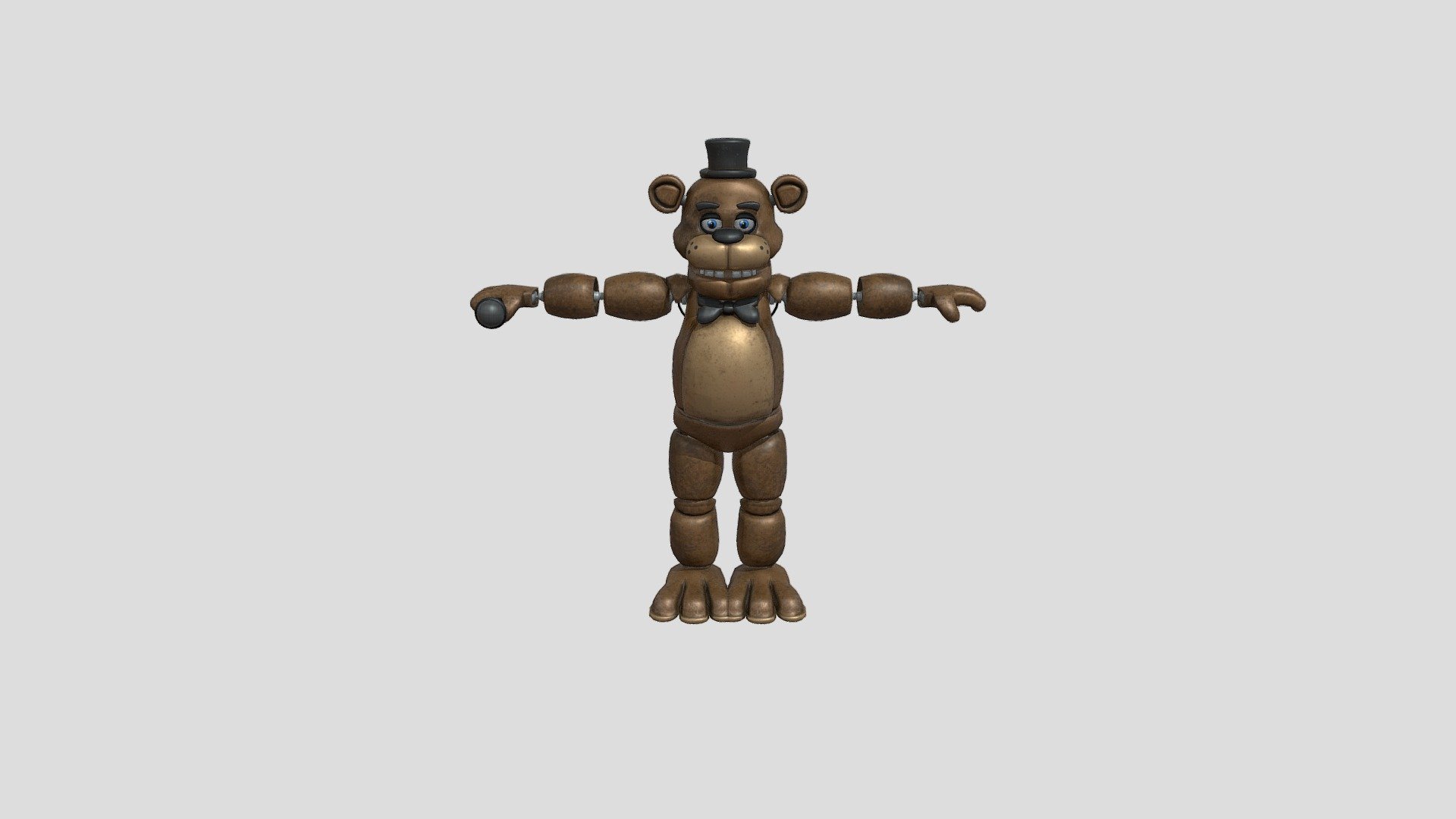 Freddy Fazbear - 3D model by Fazbear Entertainment (@shane.bevins ...