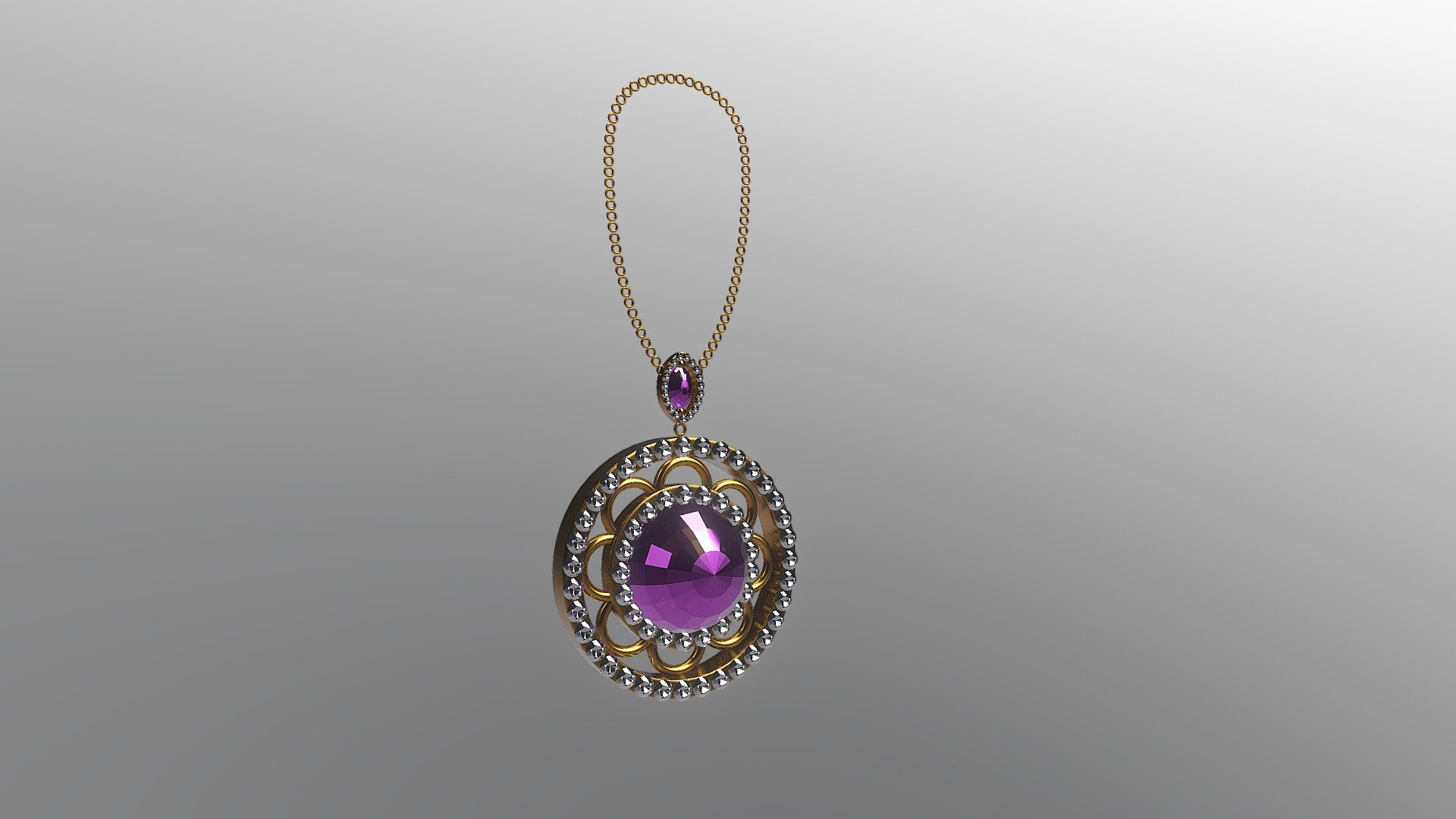 Necklace - 3D model by Silversea-Media-SG (@SilverSeaMediaSG) [f2460f0 ...