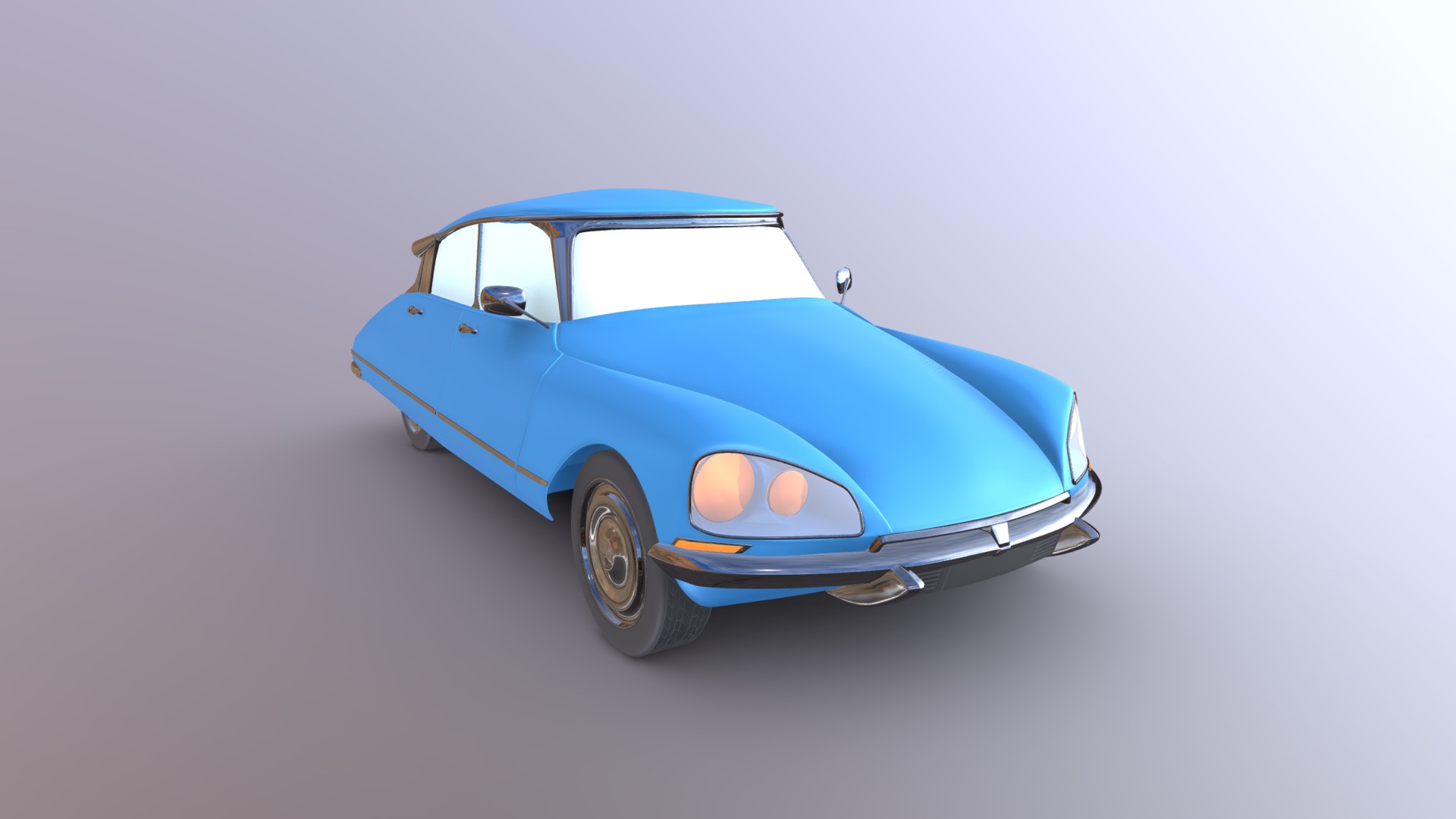 Citroen DS21 - 3D model by rodrimart [f248728] - Sketchfab
