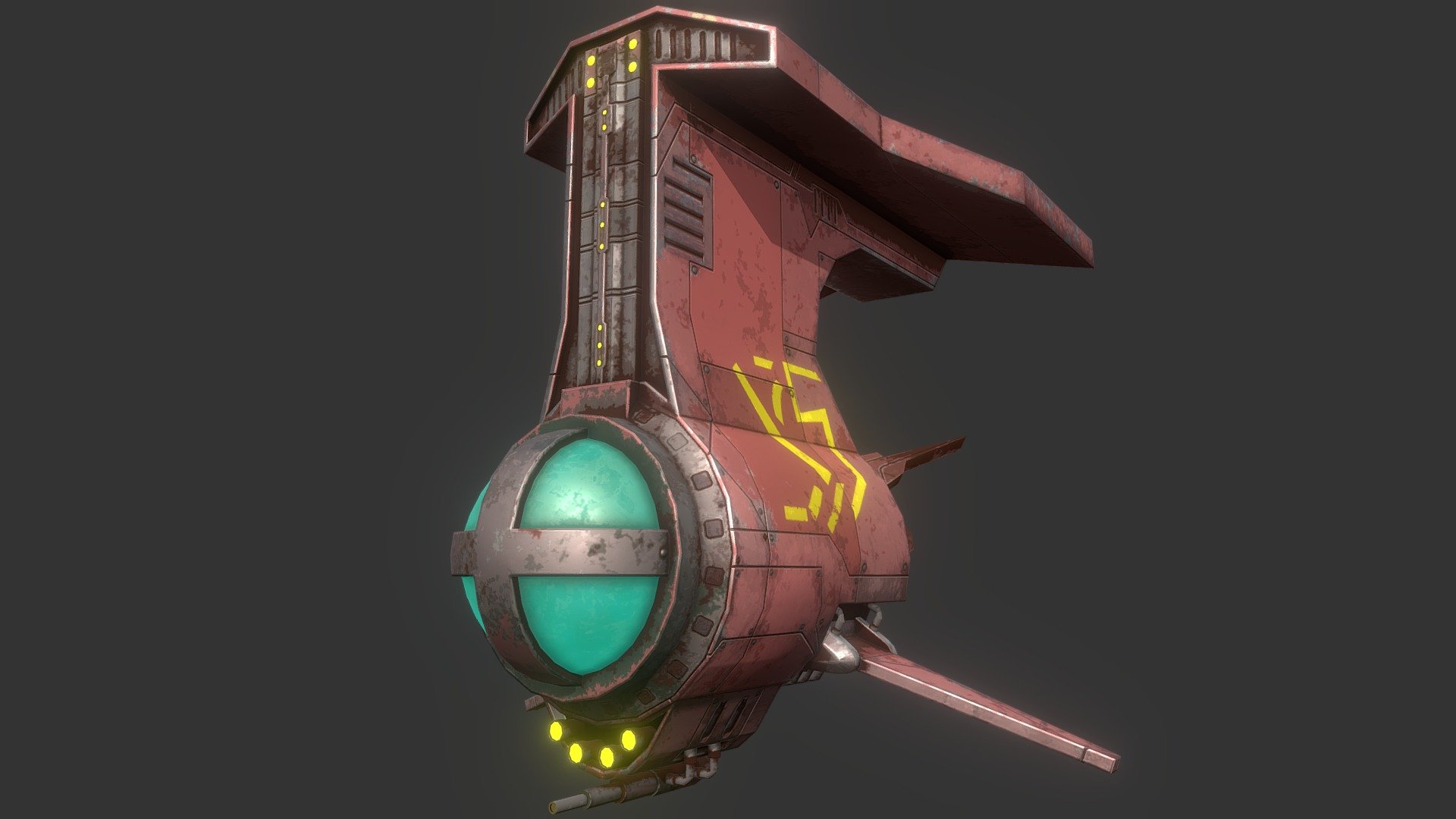 Ship (STYLIZED TEST) - 3D model by JReid [f248caf] - Sketchfab