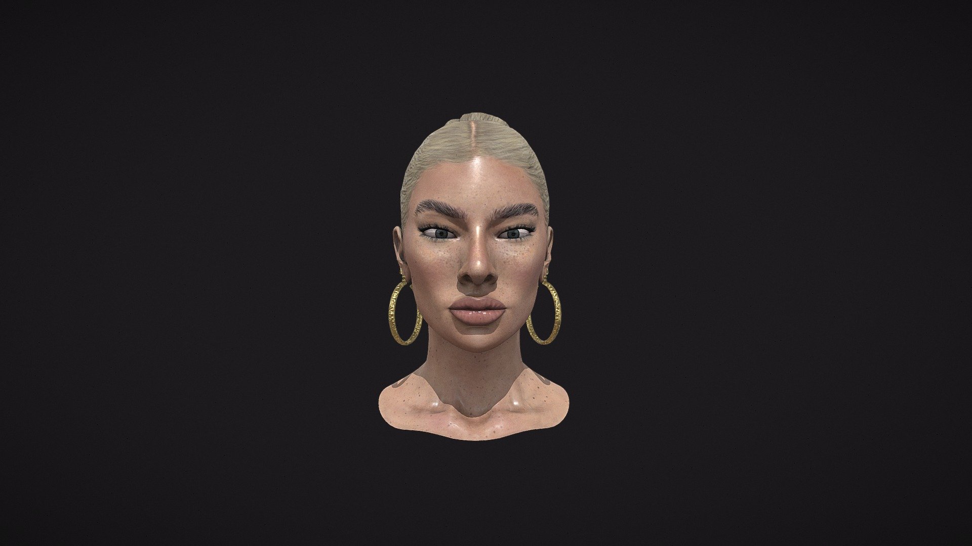 Jess Hunt Bust - 3D model by Tanela [f24b320] - Sketchfab