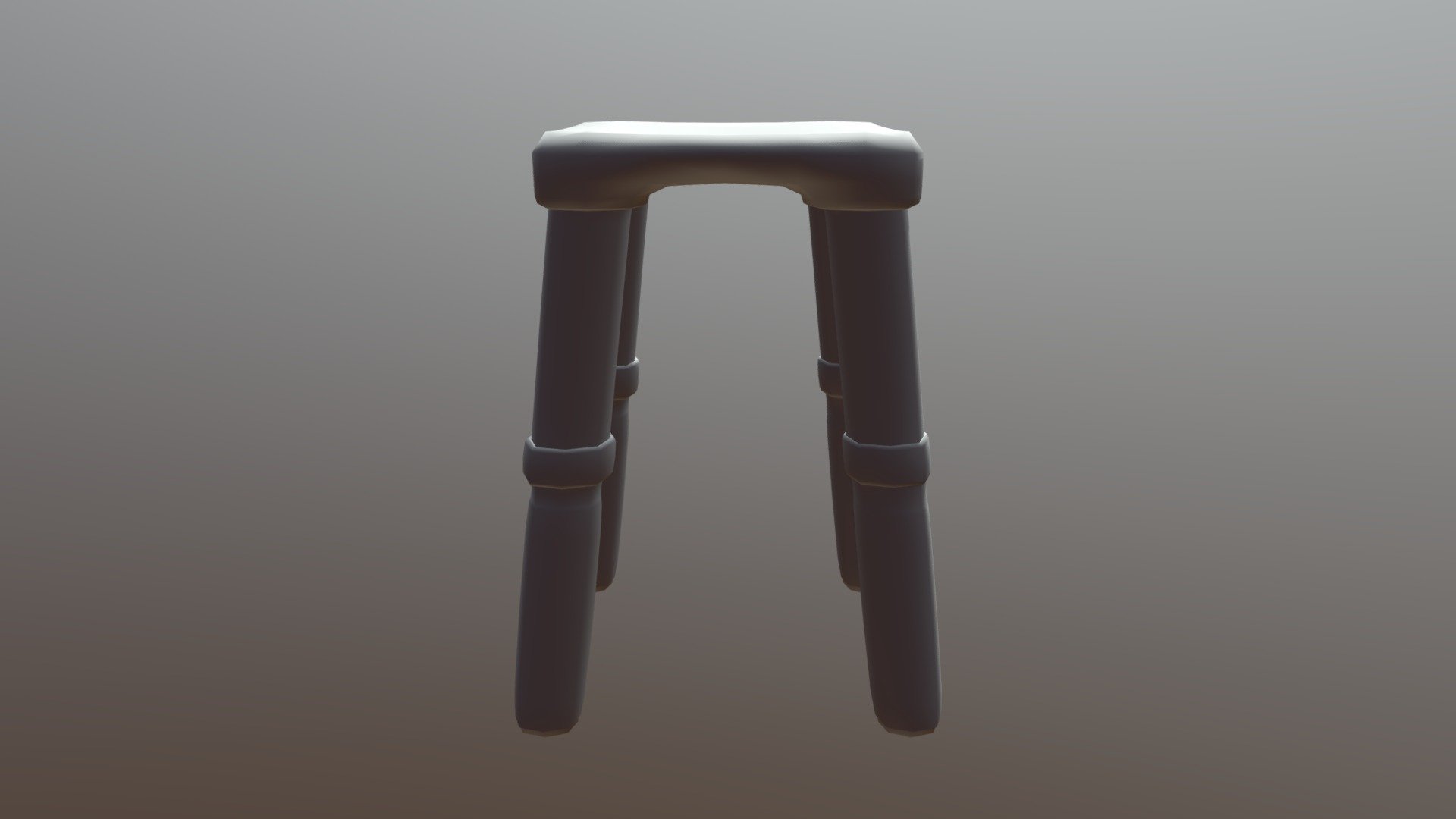 Stool - 3D model by BaileyFreeth [f24ca02] - Sketchfab