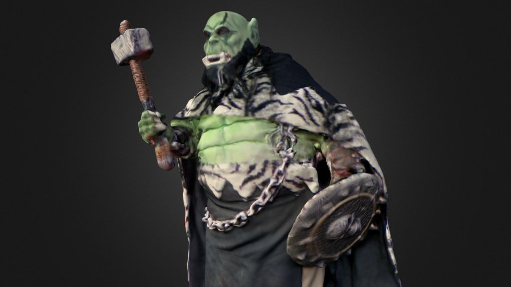 Orc - 3D model by the3dphotobooth [f24ebb6] - Sketchfab