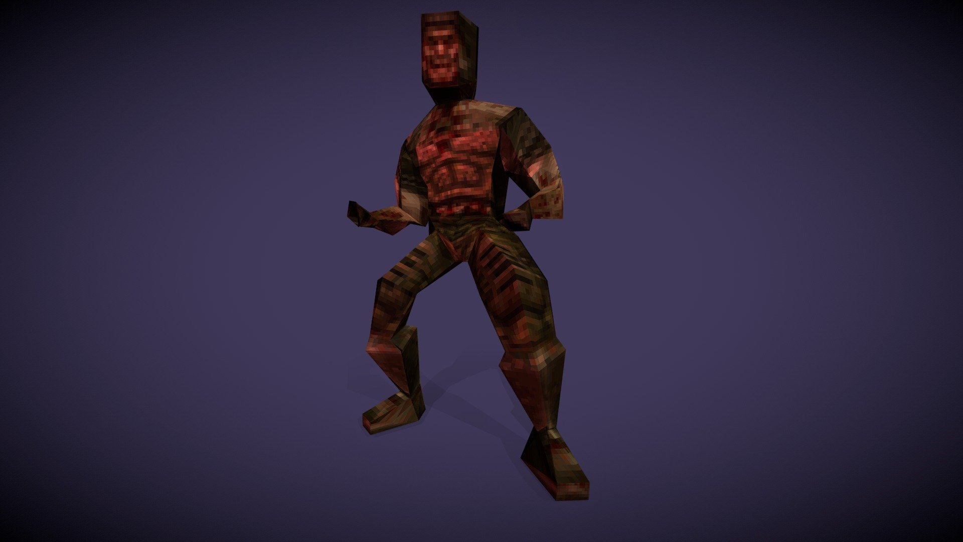 Classic Quake Grunt zombie scream - Download Free 3D model by e240 ...