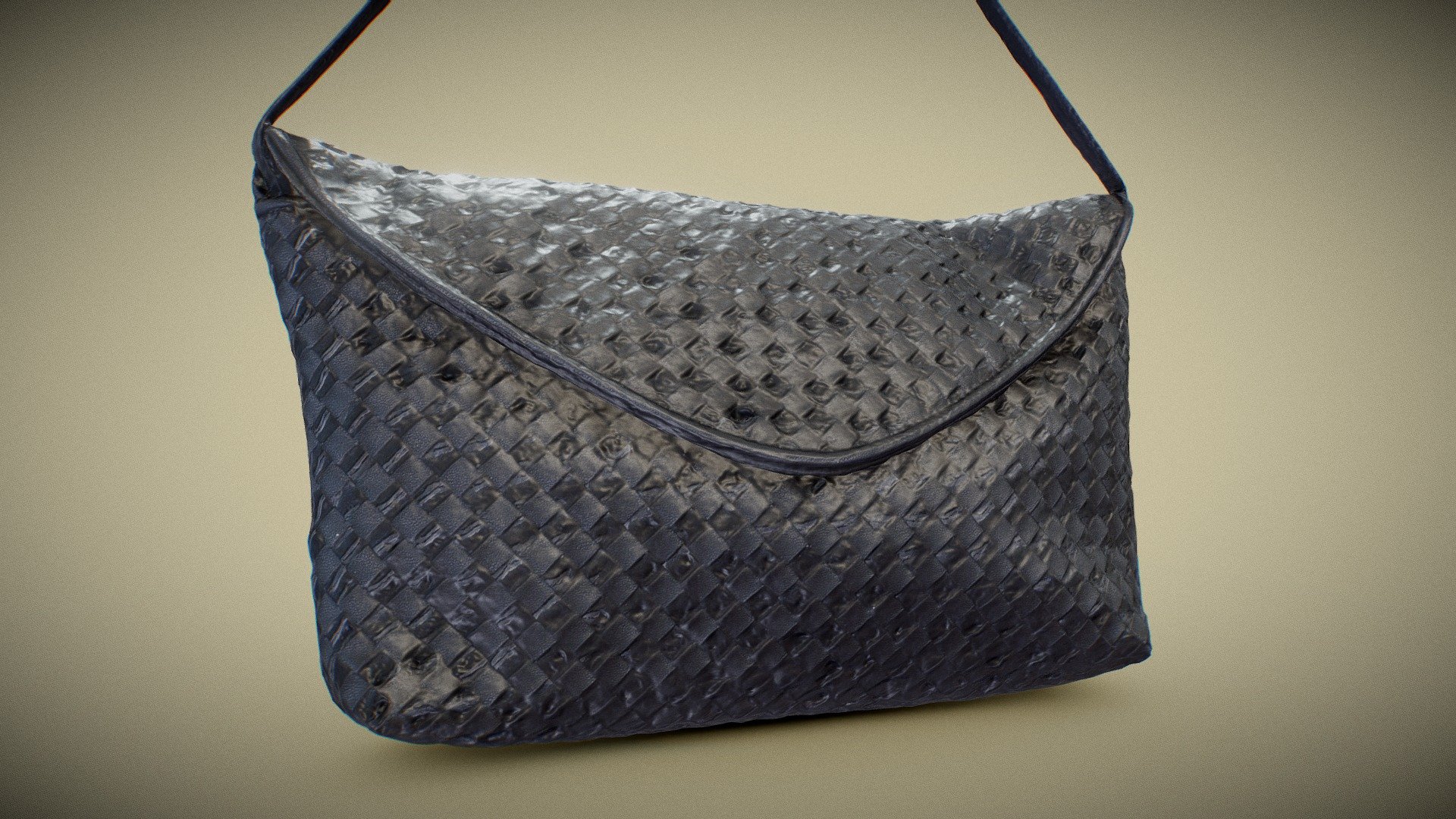 Black Maze Handbag Purse - Buy Royalty Free 3D model by Polygonal ...