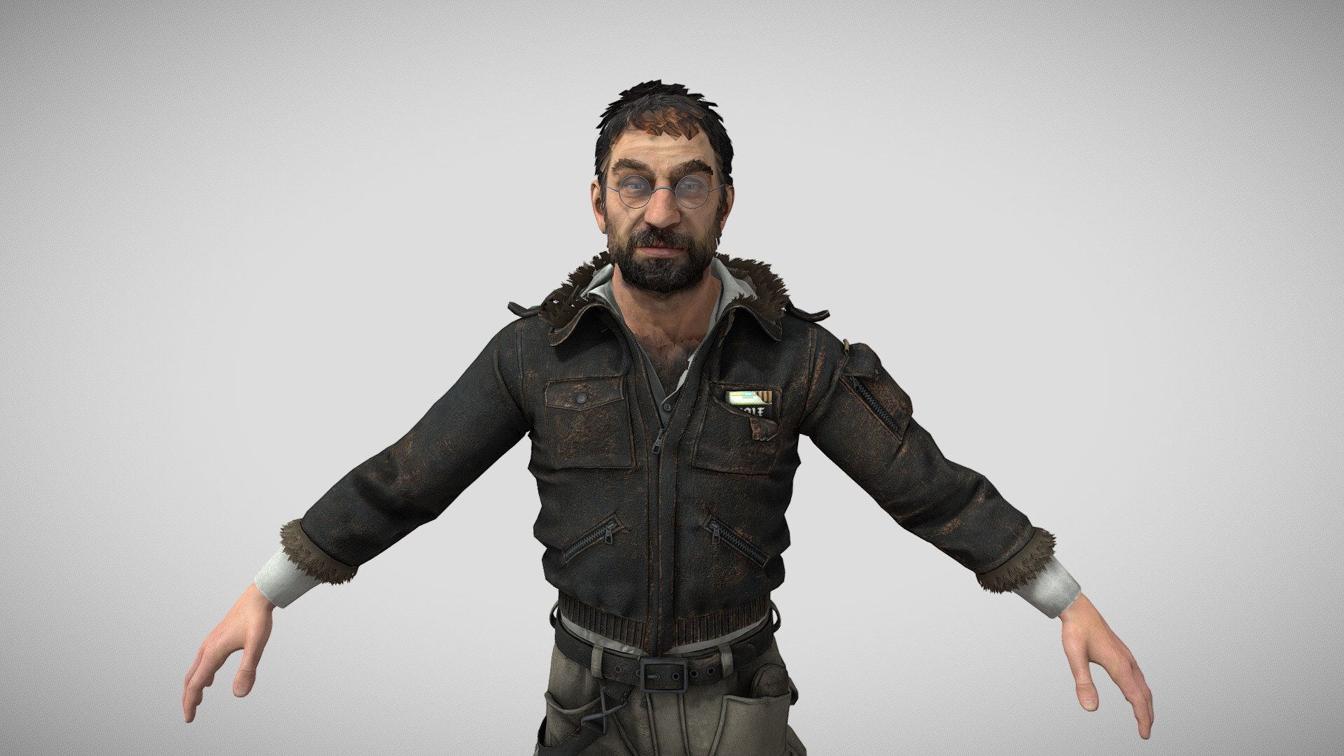 ⭐ Ludwig Kessler - Wolf. Old Blood - Download Free 3D model by Nazar ...