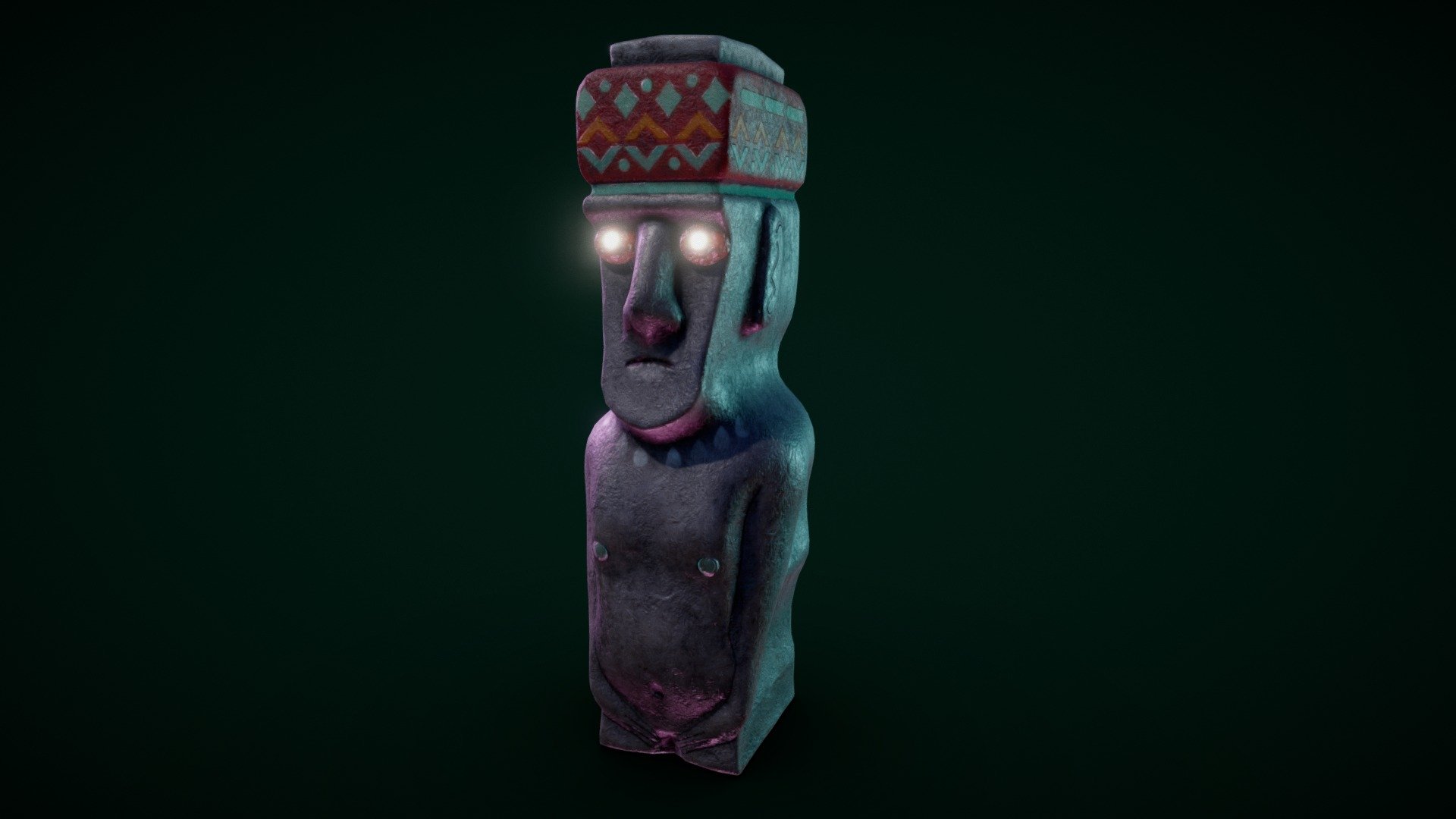 Moai - Buy Royalty Free 3D model by dsv86 [f25321a] - Sketchfab Store