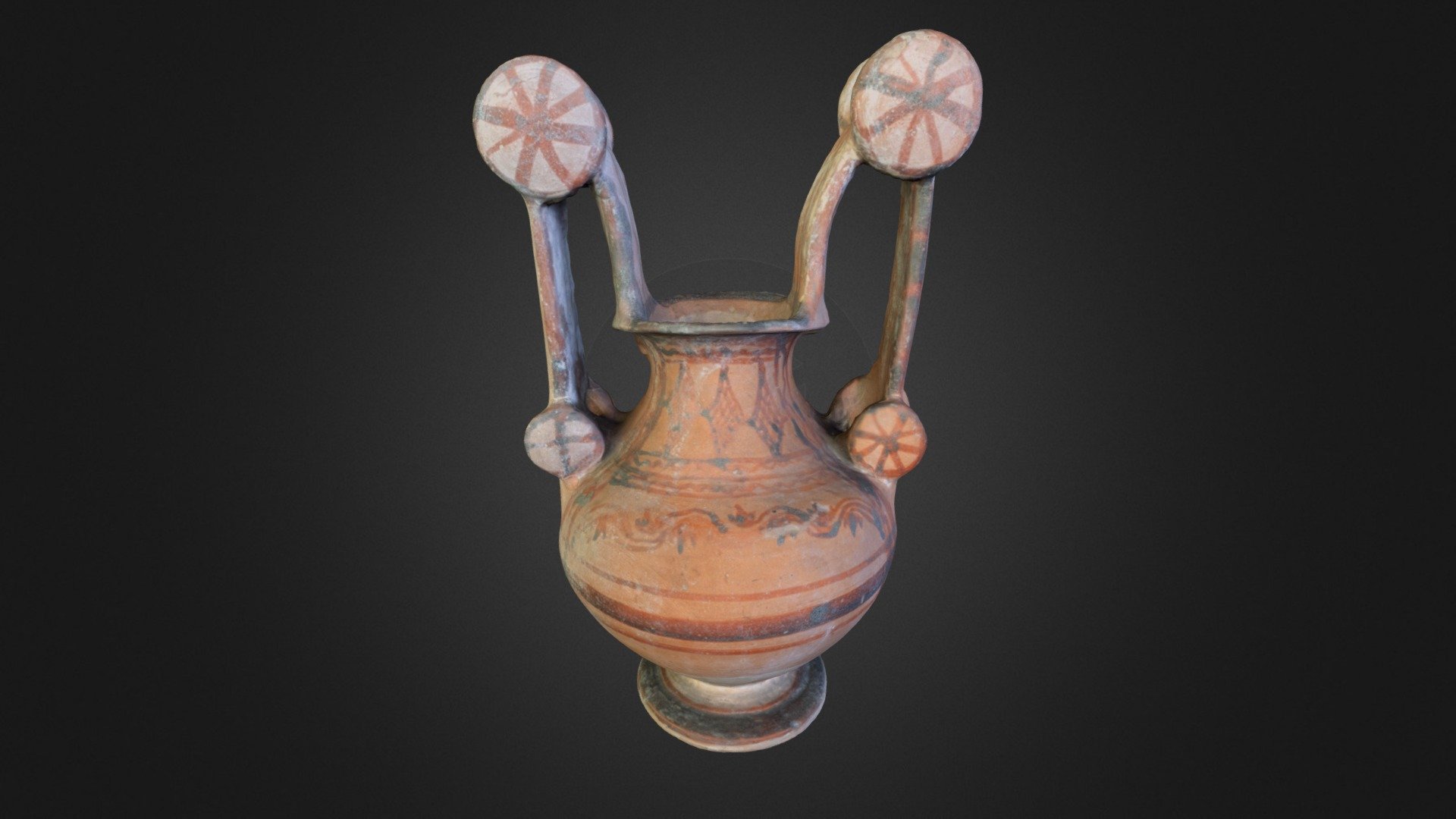 Apulian amphora (Trozzella) - 3D model by Computer Vision and Reverse ...
