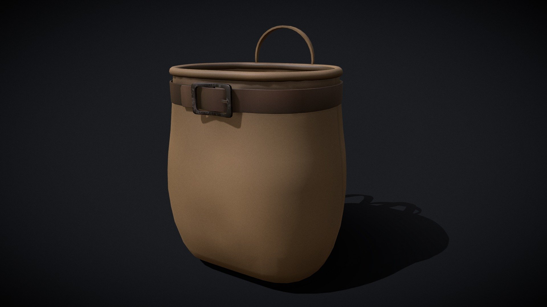 Woven_Backpack_Basket - Buy Royalty Free 3D model by ...