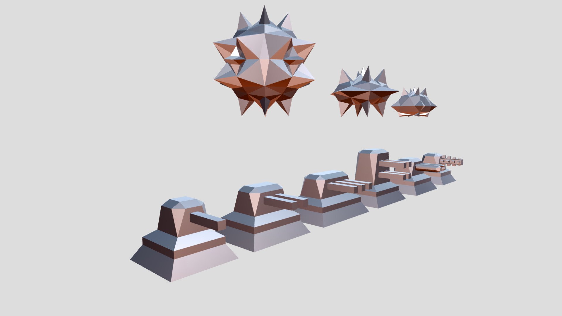 Simple Tower defense Asset Set - 3D model by Trockk (@Timrockk ...