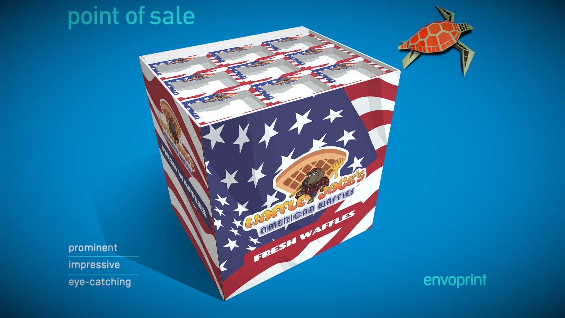 WaffleJacks Costco Display01 - 3D model by envoprint (@keithenvoprint ...