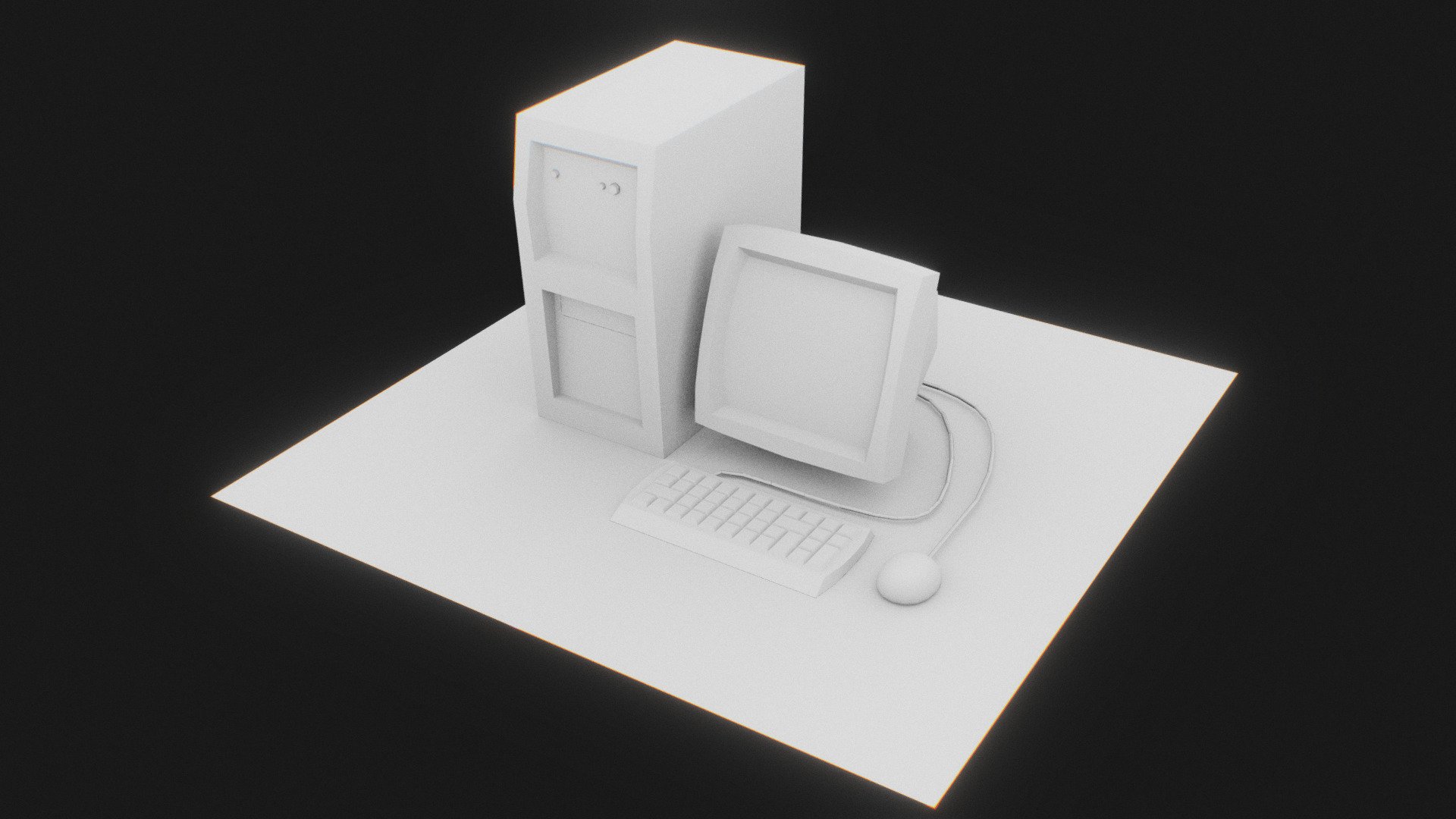 Computer - 3D model by gaureeshjr [f258e30] - Sketchfab