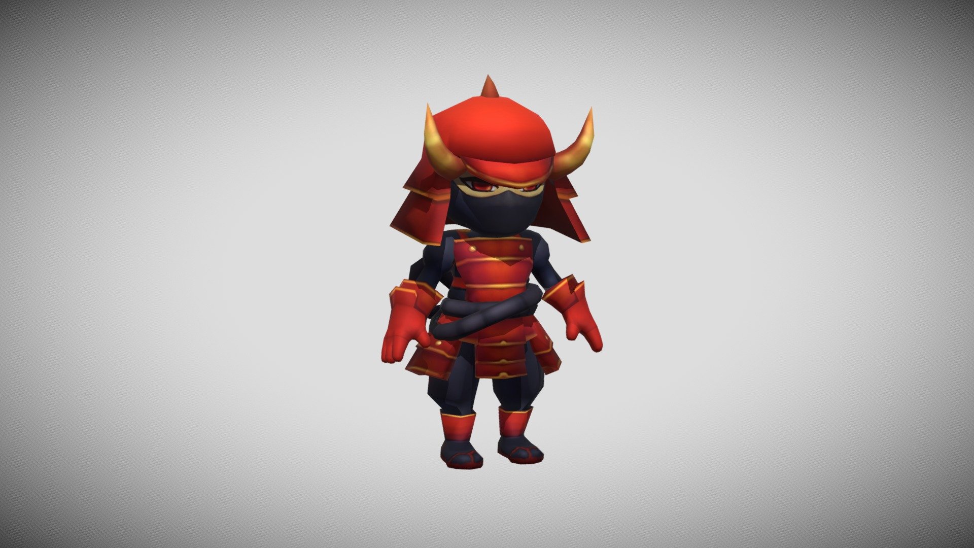 Ninja Enemy Grunt - 3D model by Anastasia (@DemonicSignature) [f259a69 ...