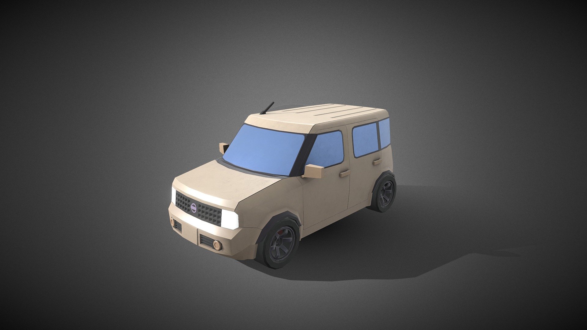 Nissan Cube Z11 - 3D model by Andres Piroso (@andrespiroso) [f259ba9 ...
