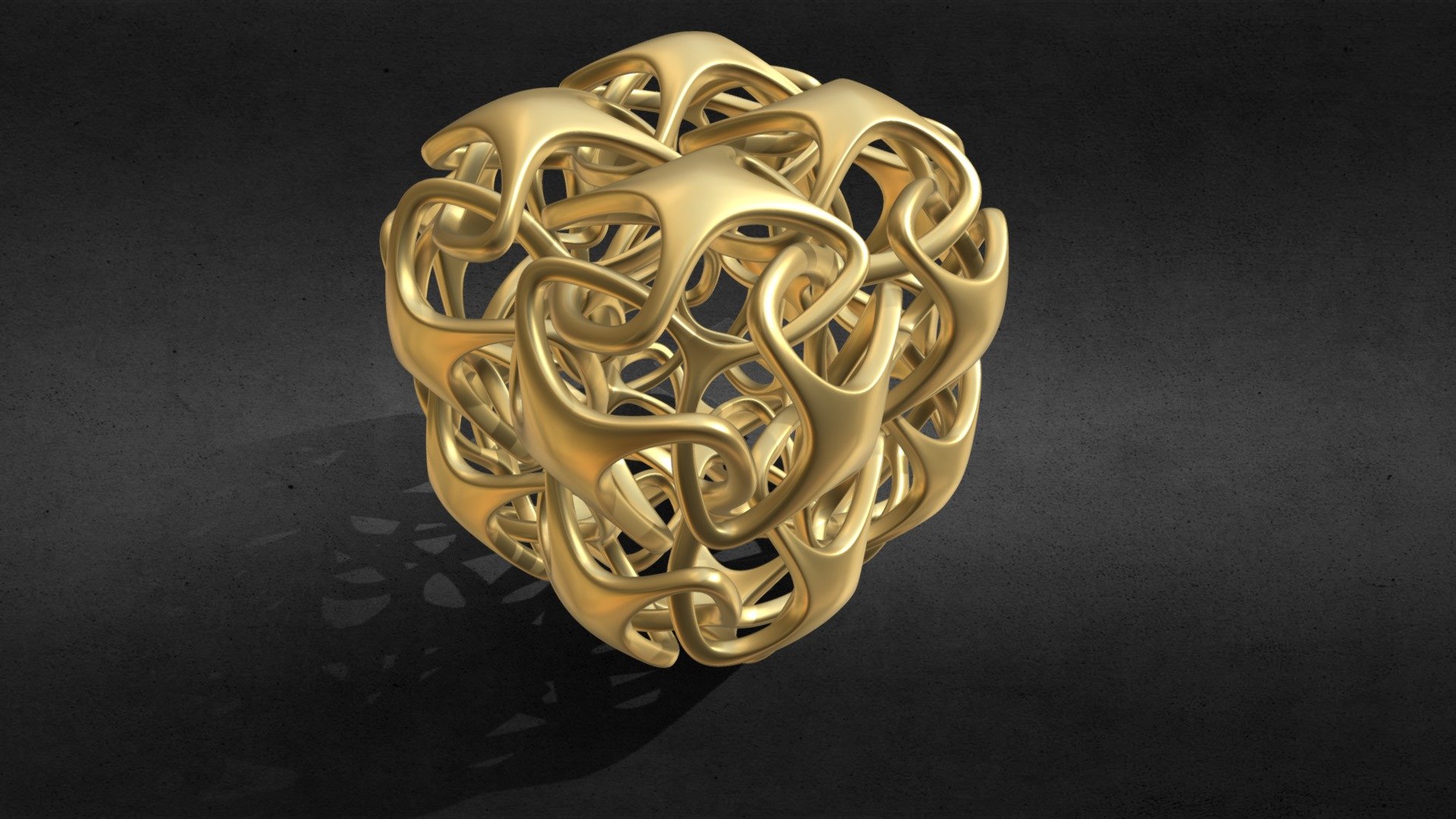 Interlocking Subdivided Hexahedron Nest - 3D model by mgfxer [f25a33c ...