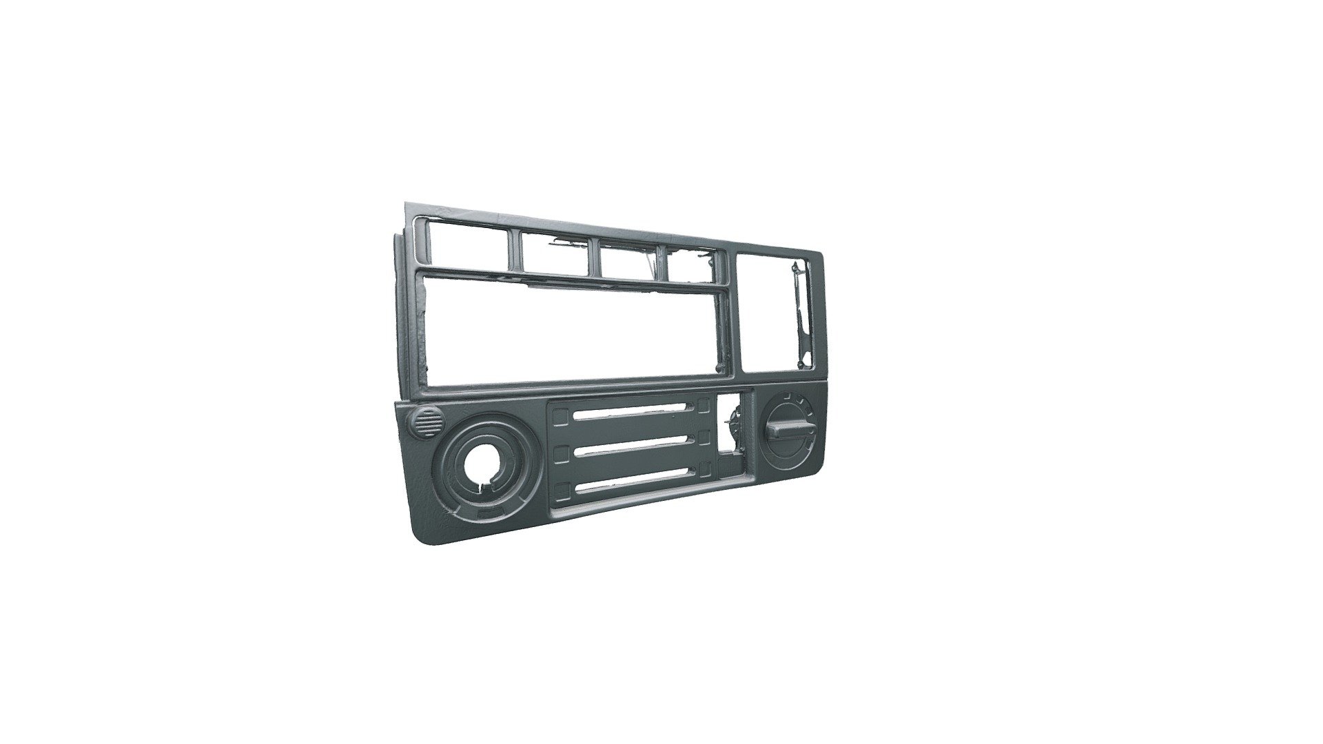 BMW E30 Front HVAC Panel - Download Free 3D model by Altrous [f25ab86 ...