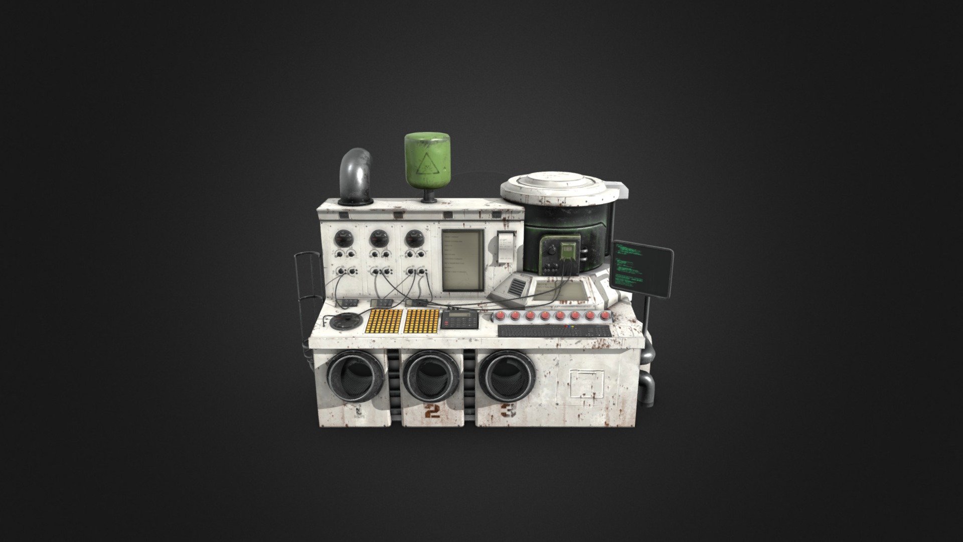 Gas Machine - 3D model by BrendanStakenburg [f25c8c2] - Sketchfab