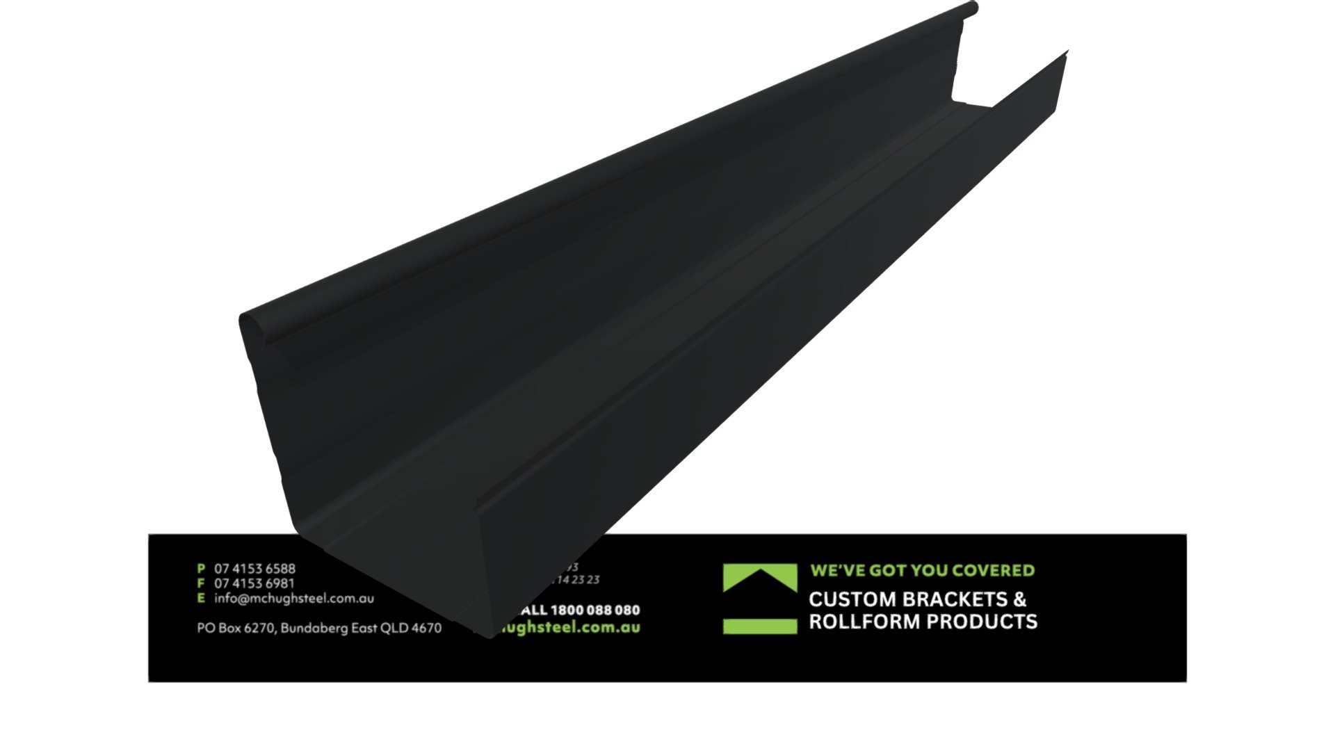 SQGNS Squareline Gutter Colorbond Night Sky - 3D model by mchughsteel ...