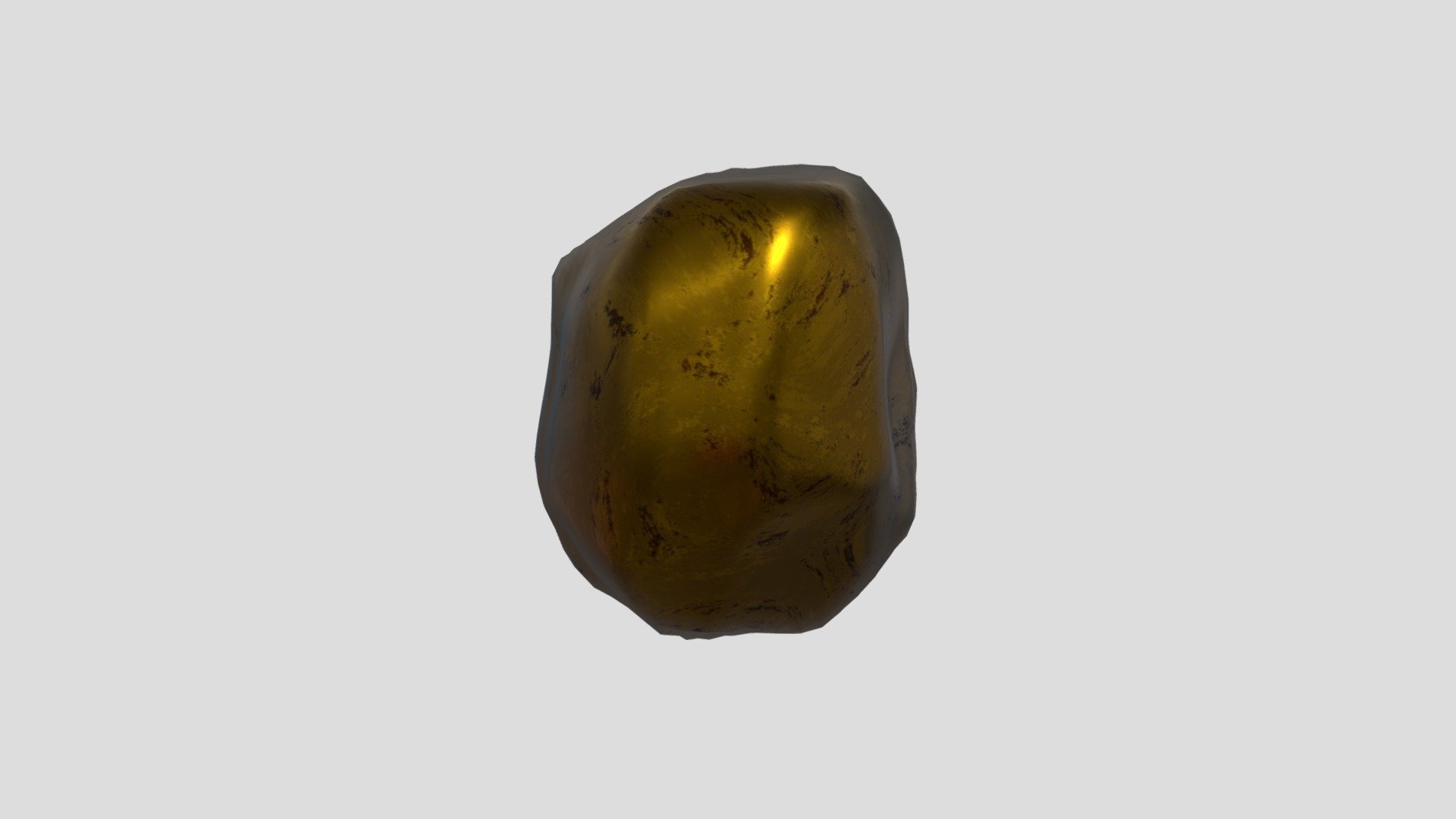 Simple gold ore - Download Free 3D model by LarsWW [f25cc53] - Sketchfab