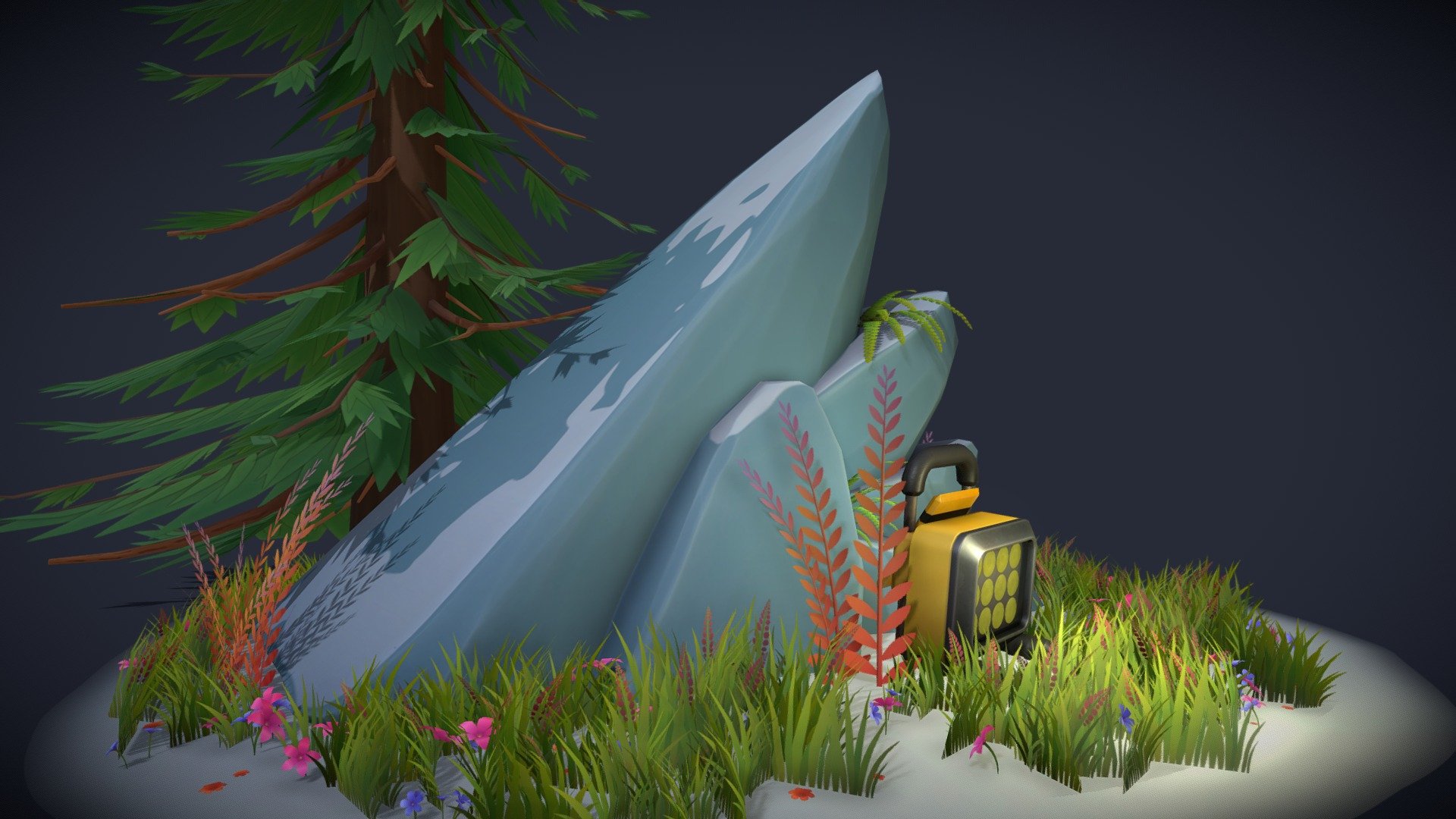 Forest Diorama - 3D model by Paulien Wygaerden (@Paulien_Wygaerden ...
