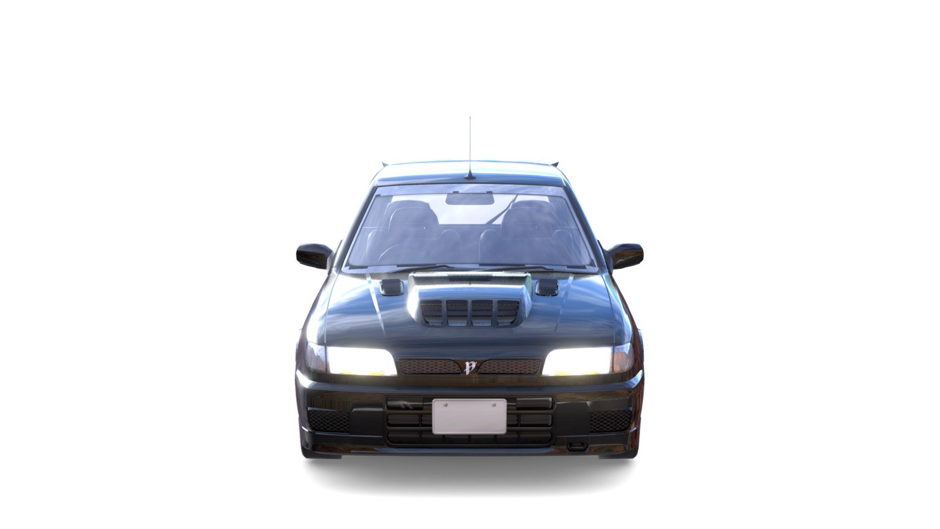 1990 Nissan Pulsar GTI-R - Download Free 3D model by Galaxy Car ...