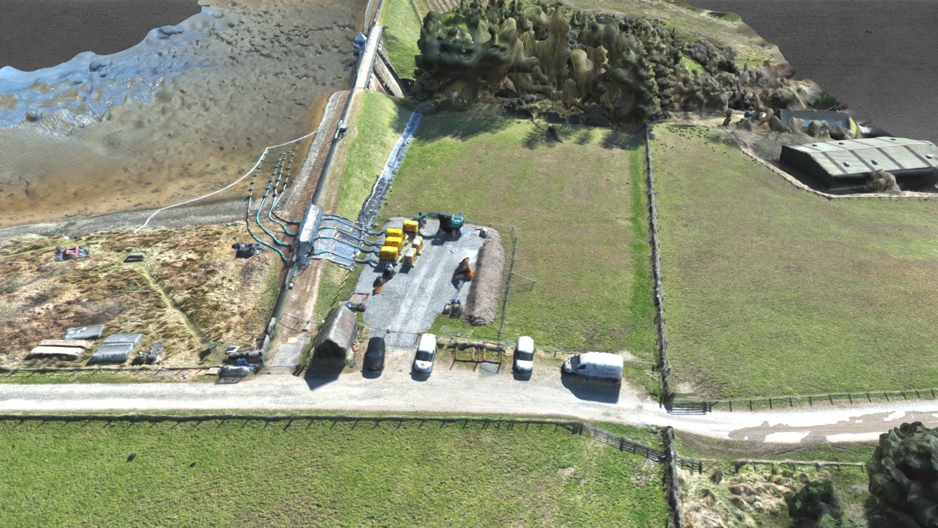 Winterhope Reservoir, Lockerbie - 3D model by Steven103 [f260b64 ...