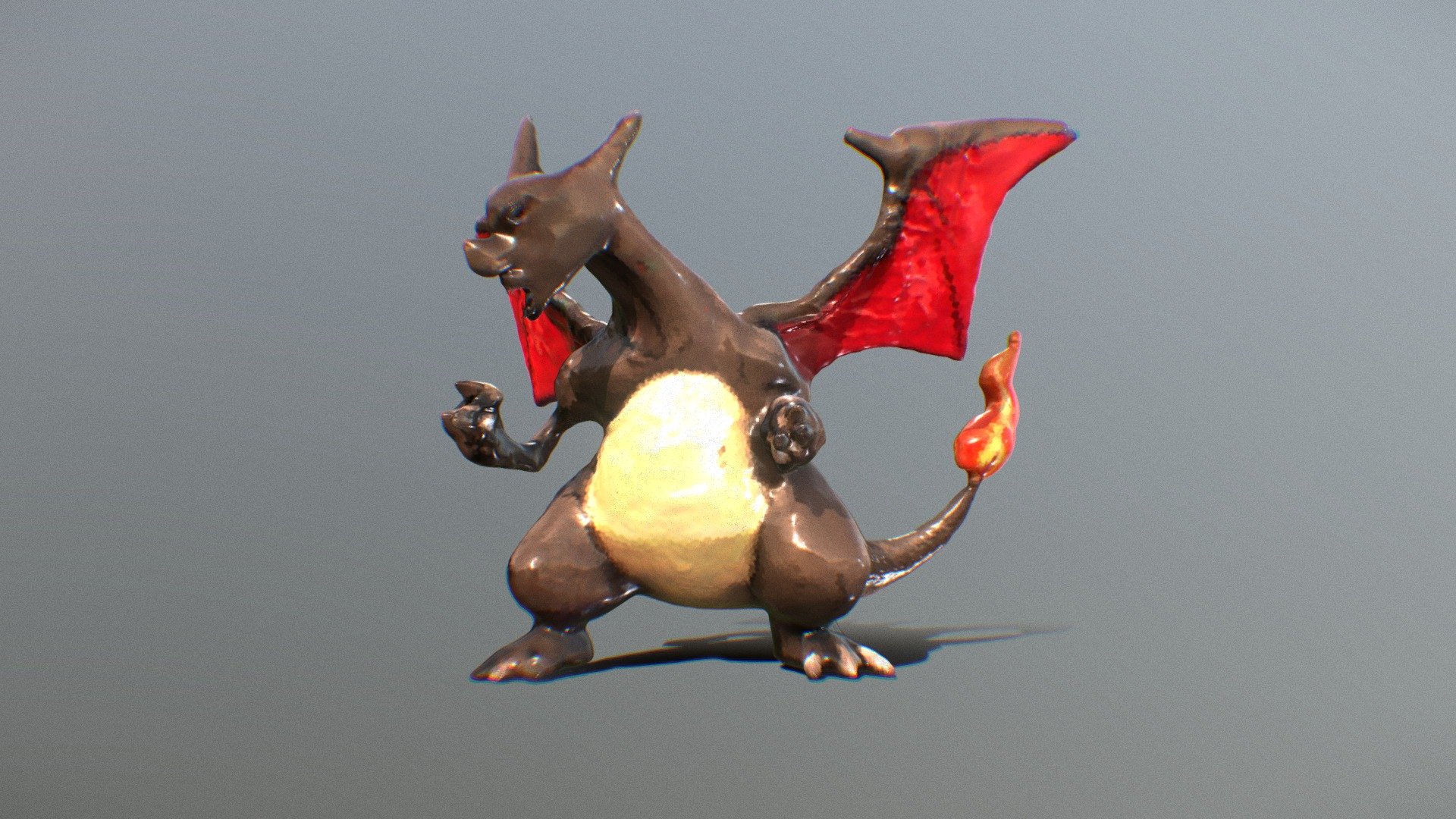 Angry Dragon - 3D model by Blue Light (@yanghaoxiangyhx) [f260d62 ...