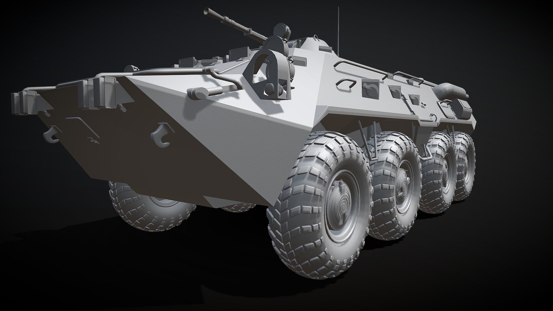 BTR 80 - 3D model by stroporez79 [f261c6c] - Sketchfab