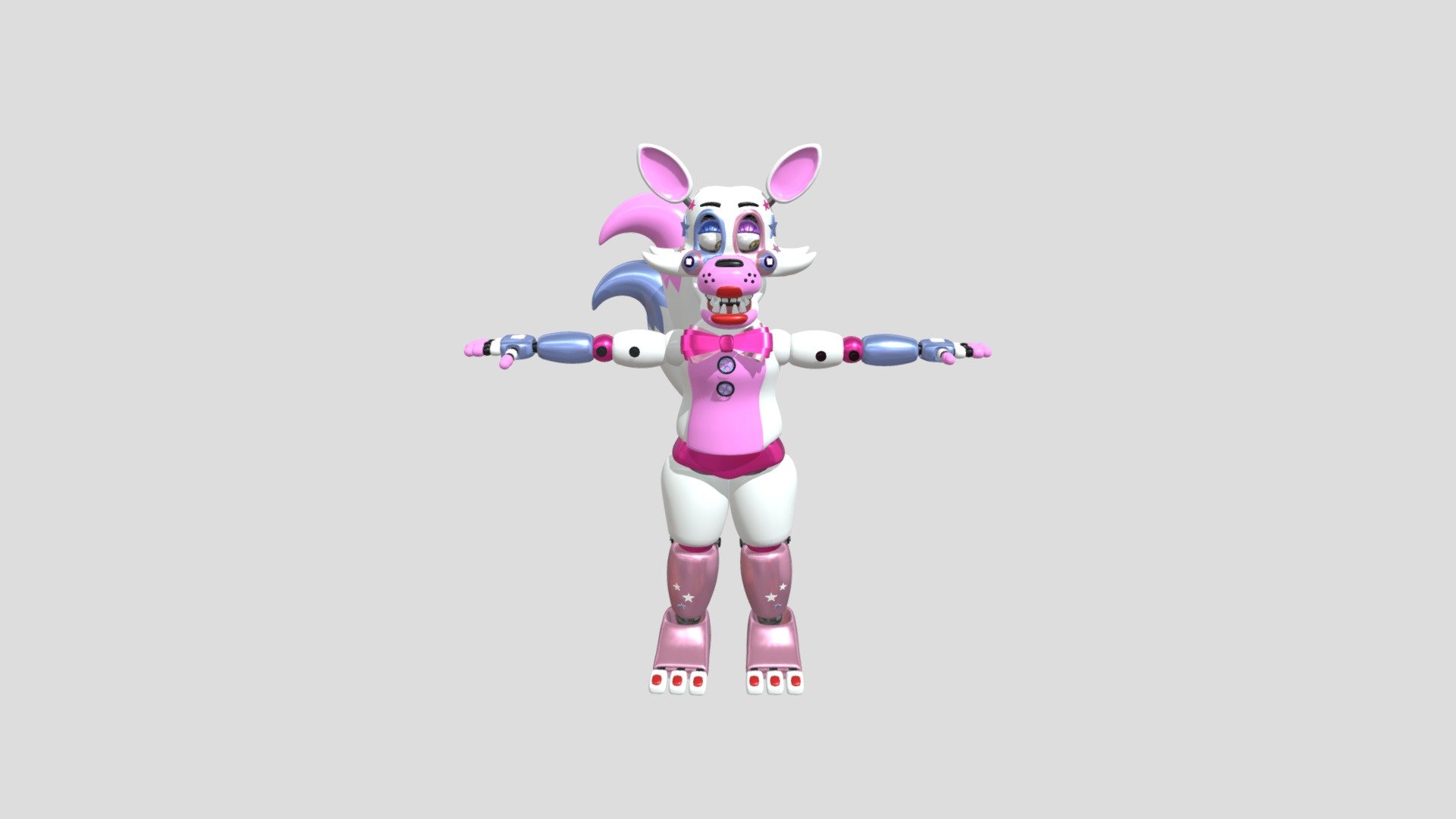 Star Toy Foxy - Download Free 3D model by FoxytheChief [f2638f1 ...