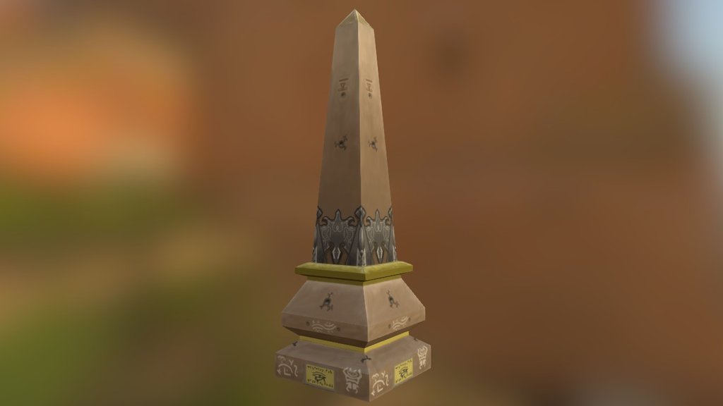 Obilisk - 3D model by tsacoyianisb12 [f263e48] - Sketchfab