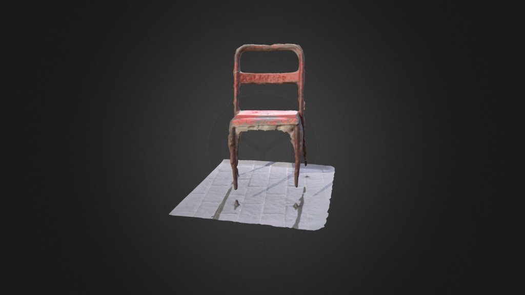 Red Chair - 3D model by jhumphrys [f264204] - Sketchfab