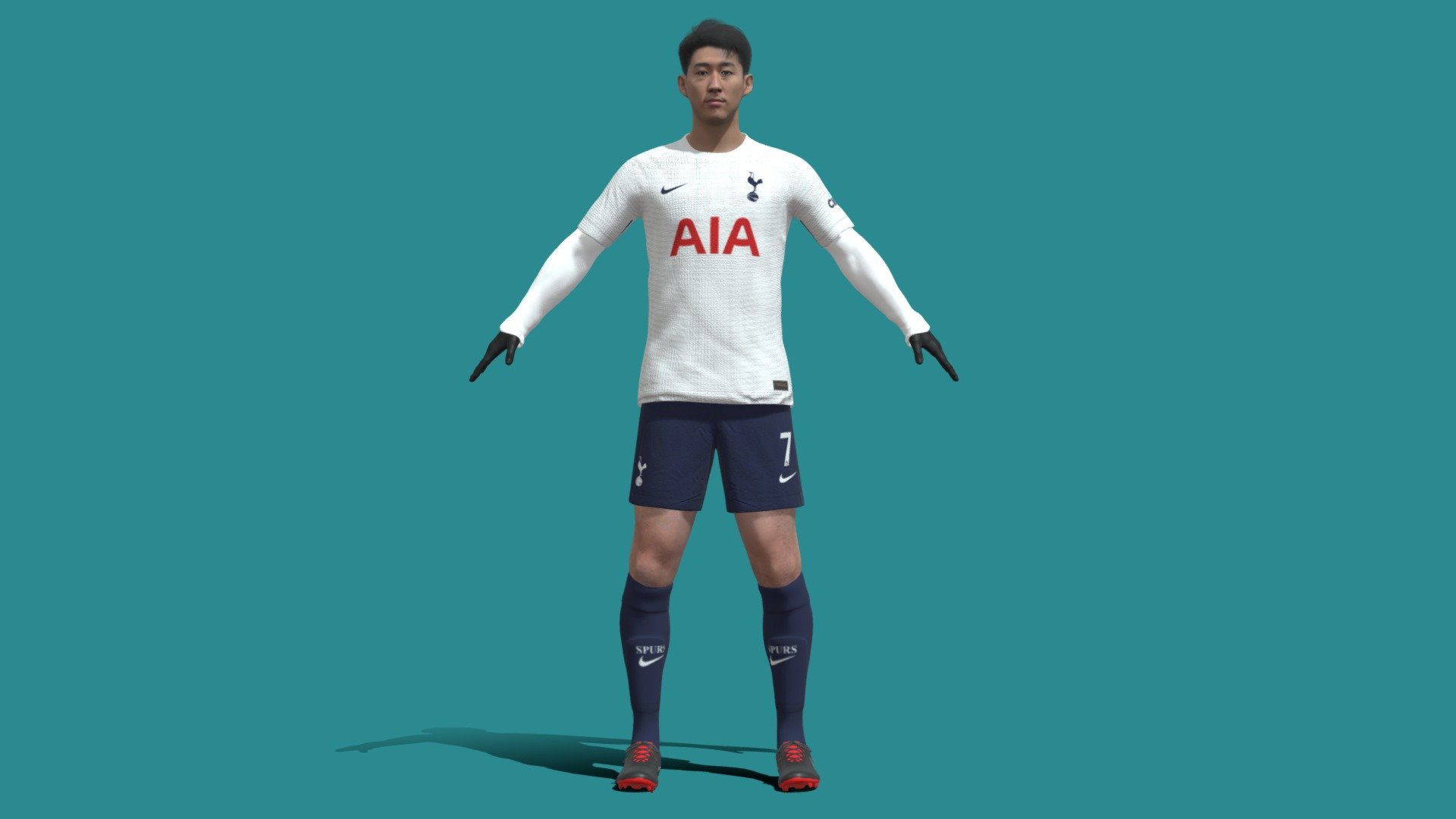 3D Rigged Son Heung-Min - 3D model by 3dpassion.net (@3dpassion ...