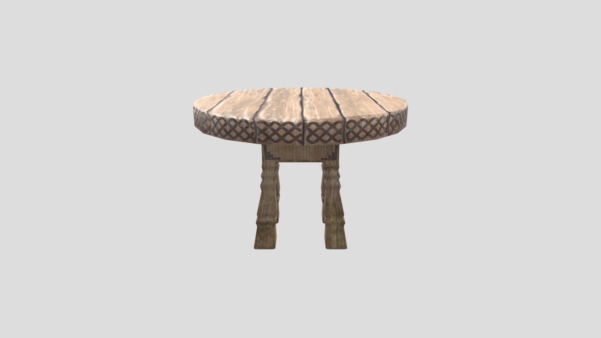 Viking table - 3D model by mimk4164 [f26a130] - Sketchfab