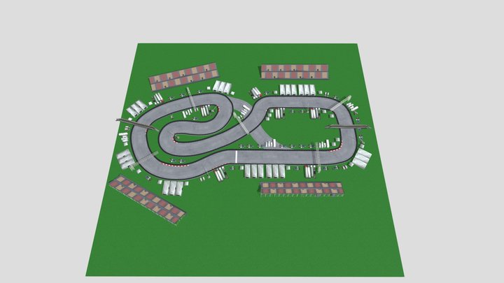 Racetrack 3D models - Sketchfab
