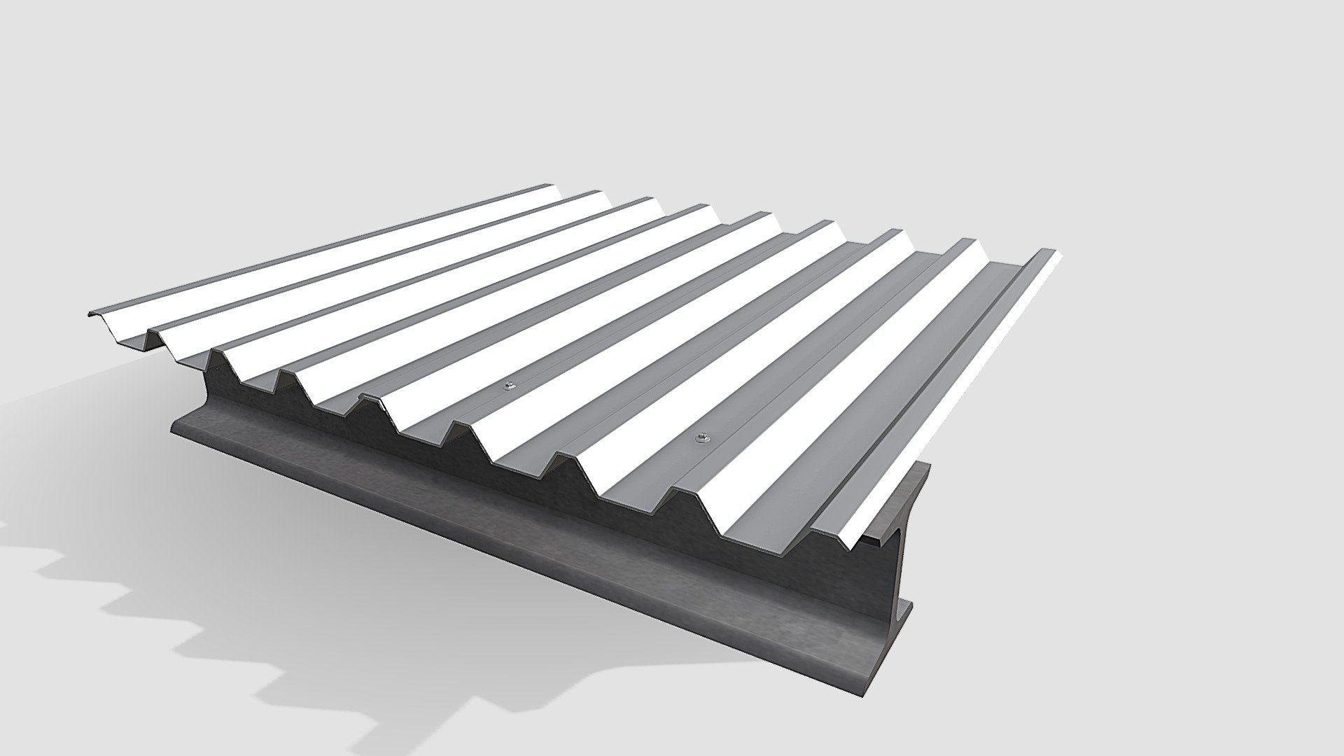 I-beam Thick Steel Application - 3D model by Engineering Edge ...
