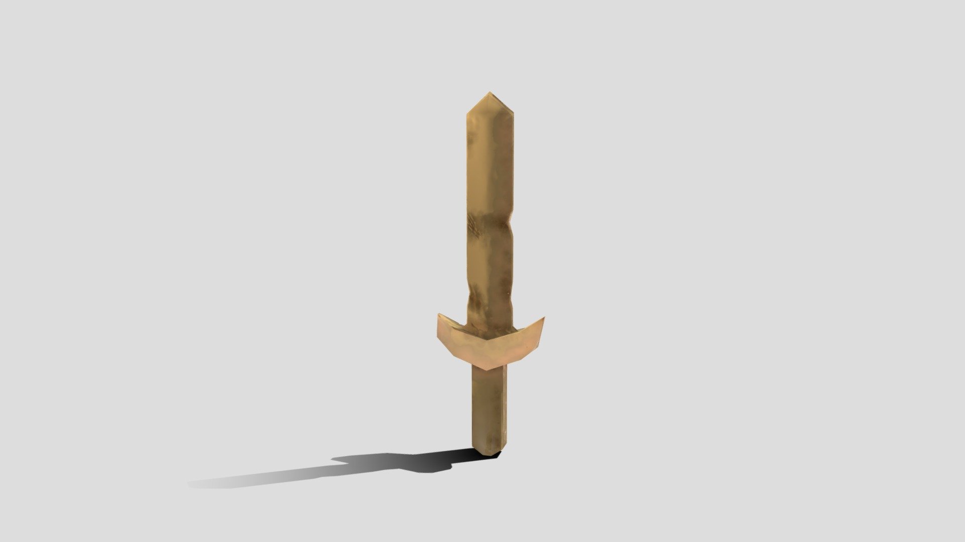 Ugly Wooden Sword - Lowpoly - Download Free 3D model by ForevereQ ...