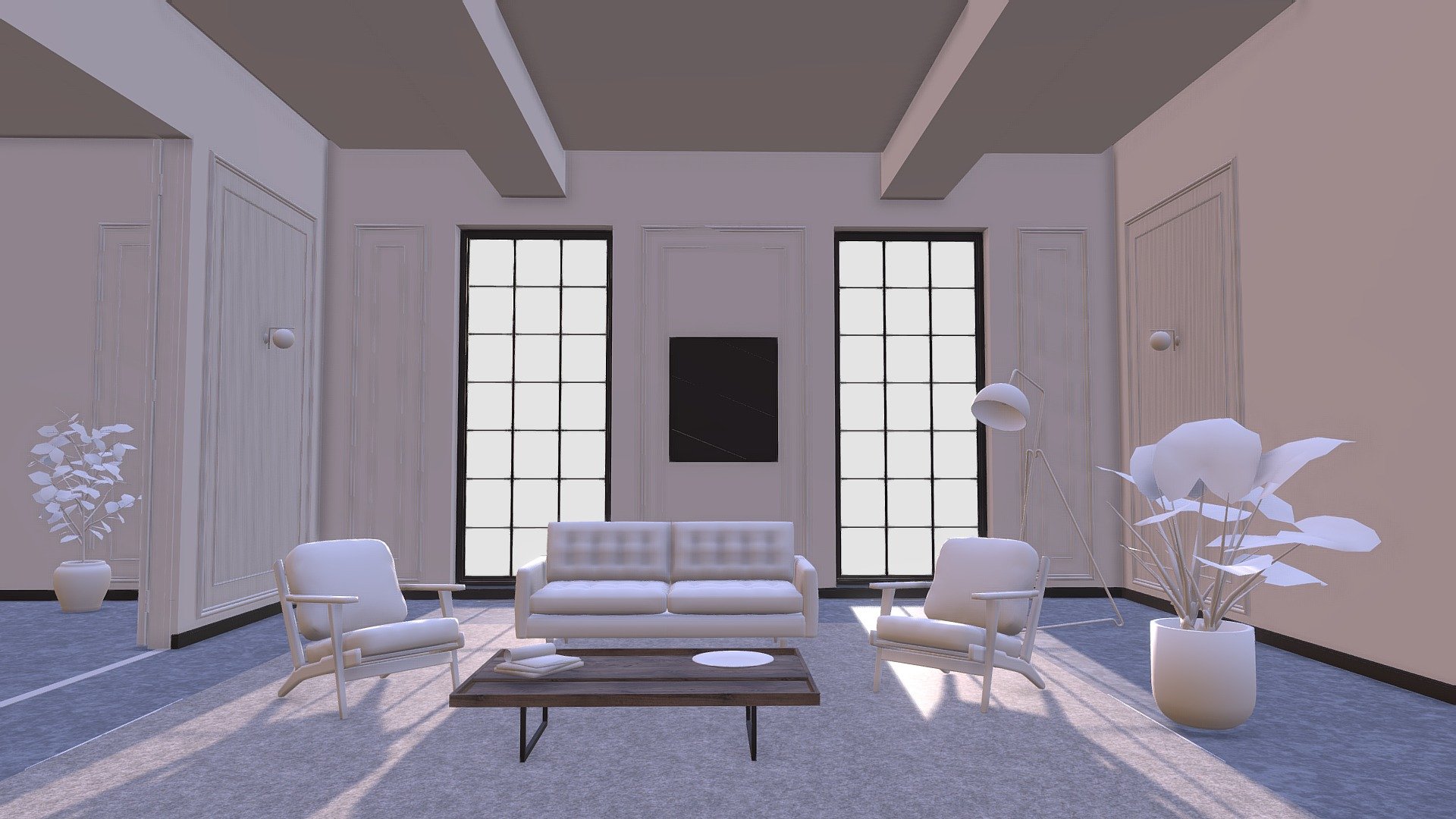 Lounge area - Buy Royalty Free 3D model by Vlad.Dumitru [f26da37 ...