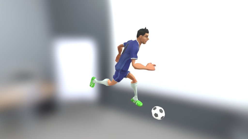 Player01-Run - 3D model by tudtd [f26e619] - Sketchfab