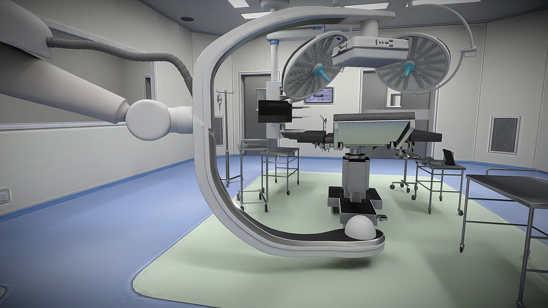 CC MEDICAL OPERATING THEATER - 3D model by rsuddamanuri [f26f97e] - Sketchfab