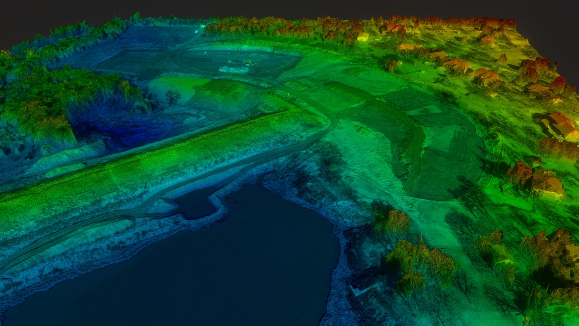 Digital Elevation Model | December 5th, 2019 - 3D model by aerialok ...