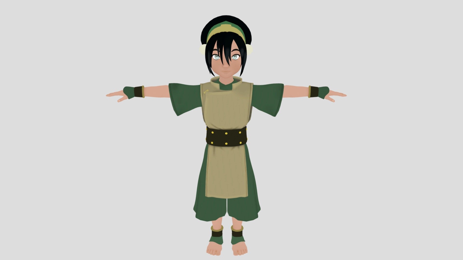 Nickelodeon Kart Racers 3 Toph - 3D model by SMF Features Developed ...