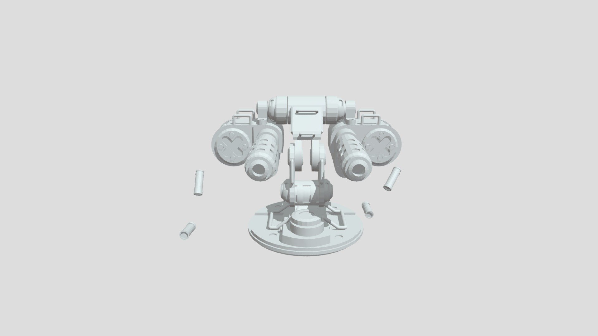 Turret - Download Free 3D model by LauchaArdi [f27280f] - Sketchfab